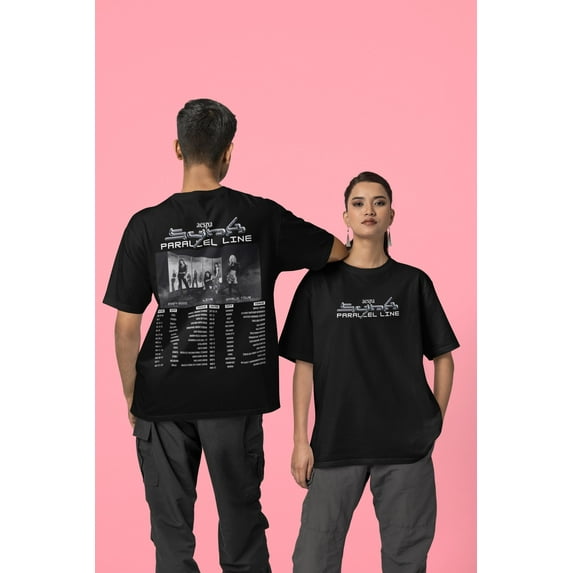 AESPA SYNK Parrallel Line Concert shirt World Tour T-Shirt fanmade ...