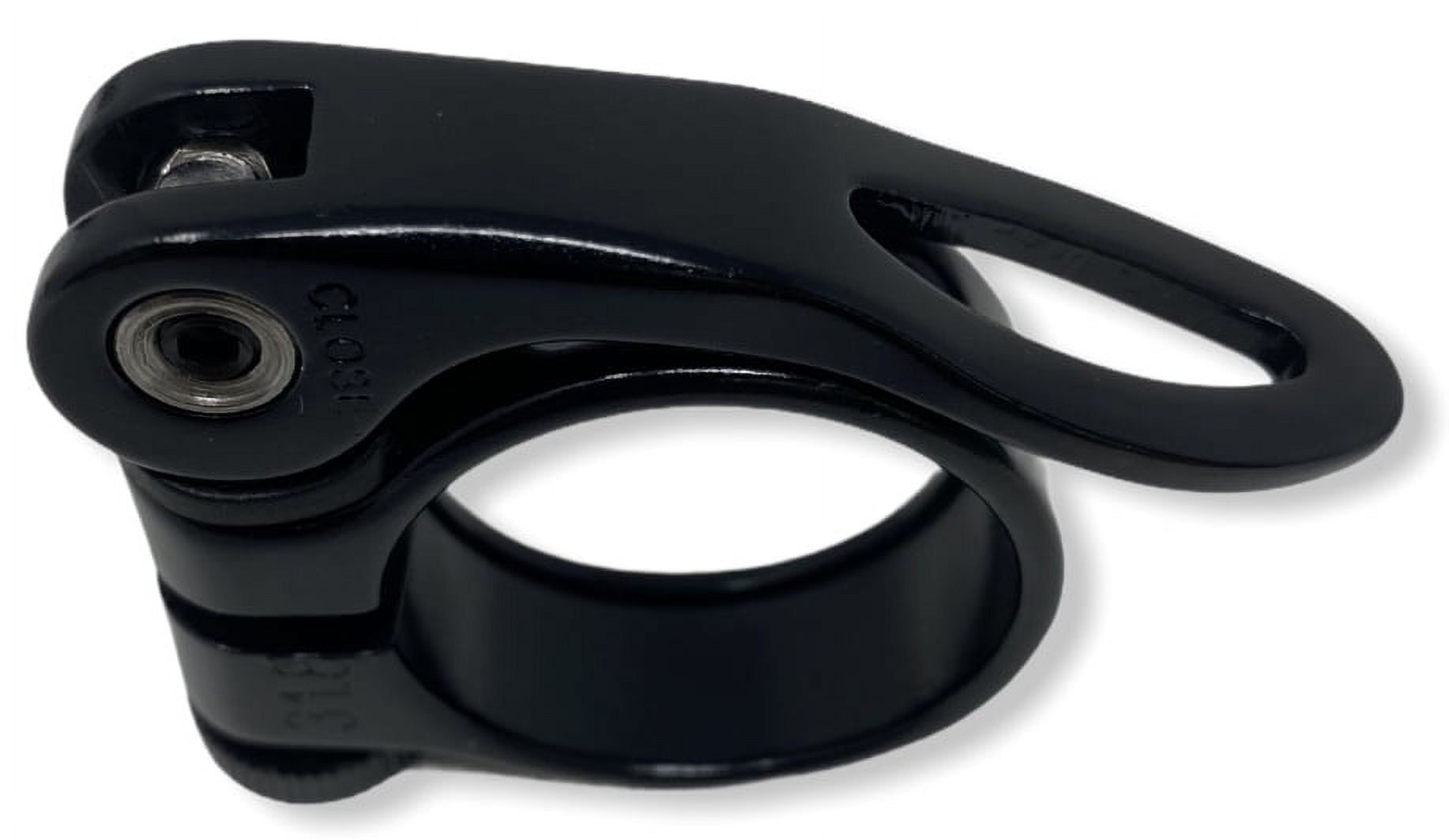 AEST Aluminum Bike Seatpost Saddle Clamp With Quick Release Lever in 31 ...