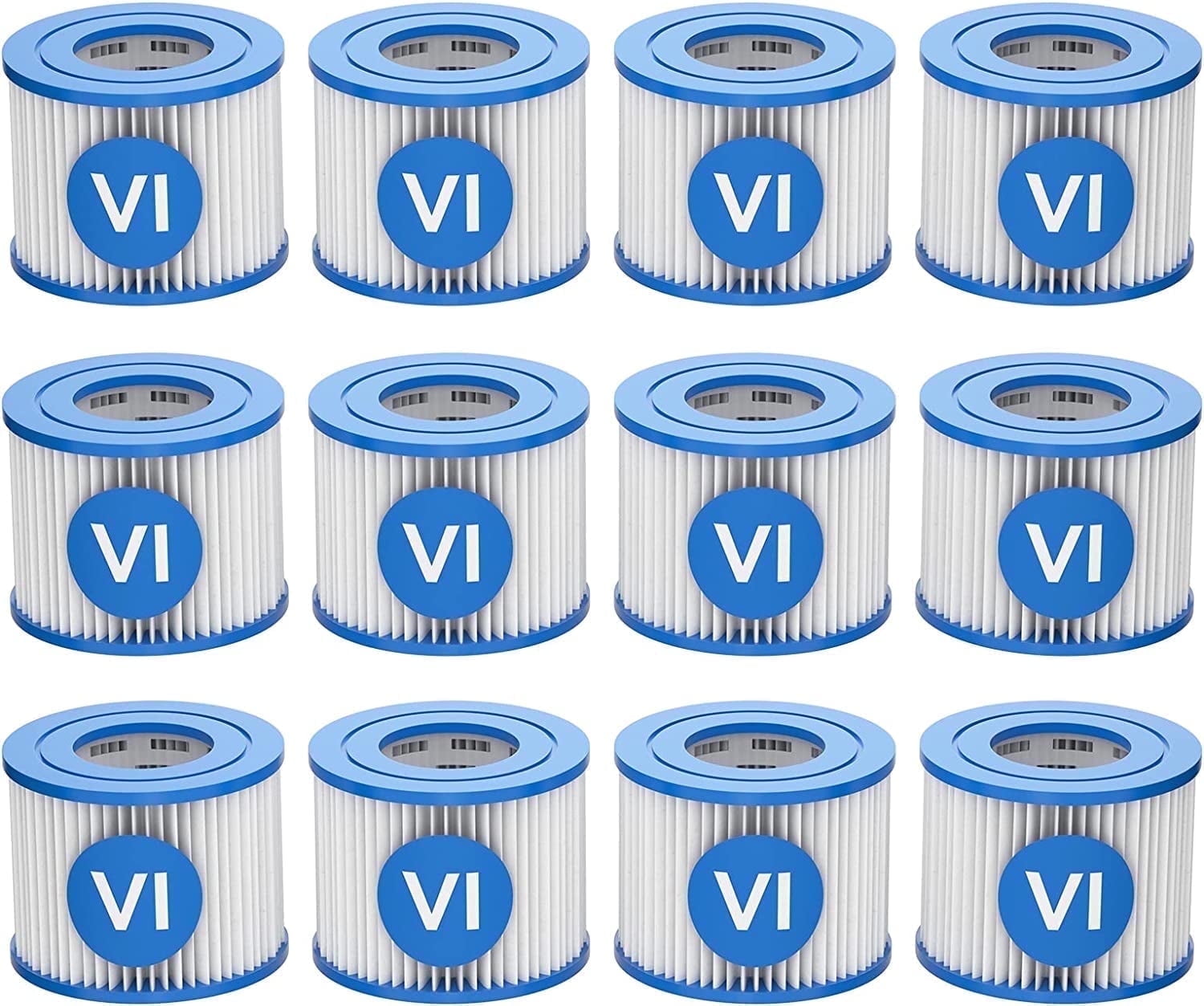 AEVOS 12 Pack Type VI Filter Hot Tub Filters Replacement Cartridge ...