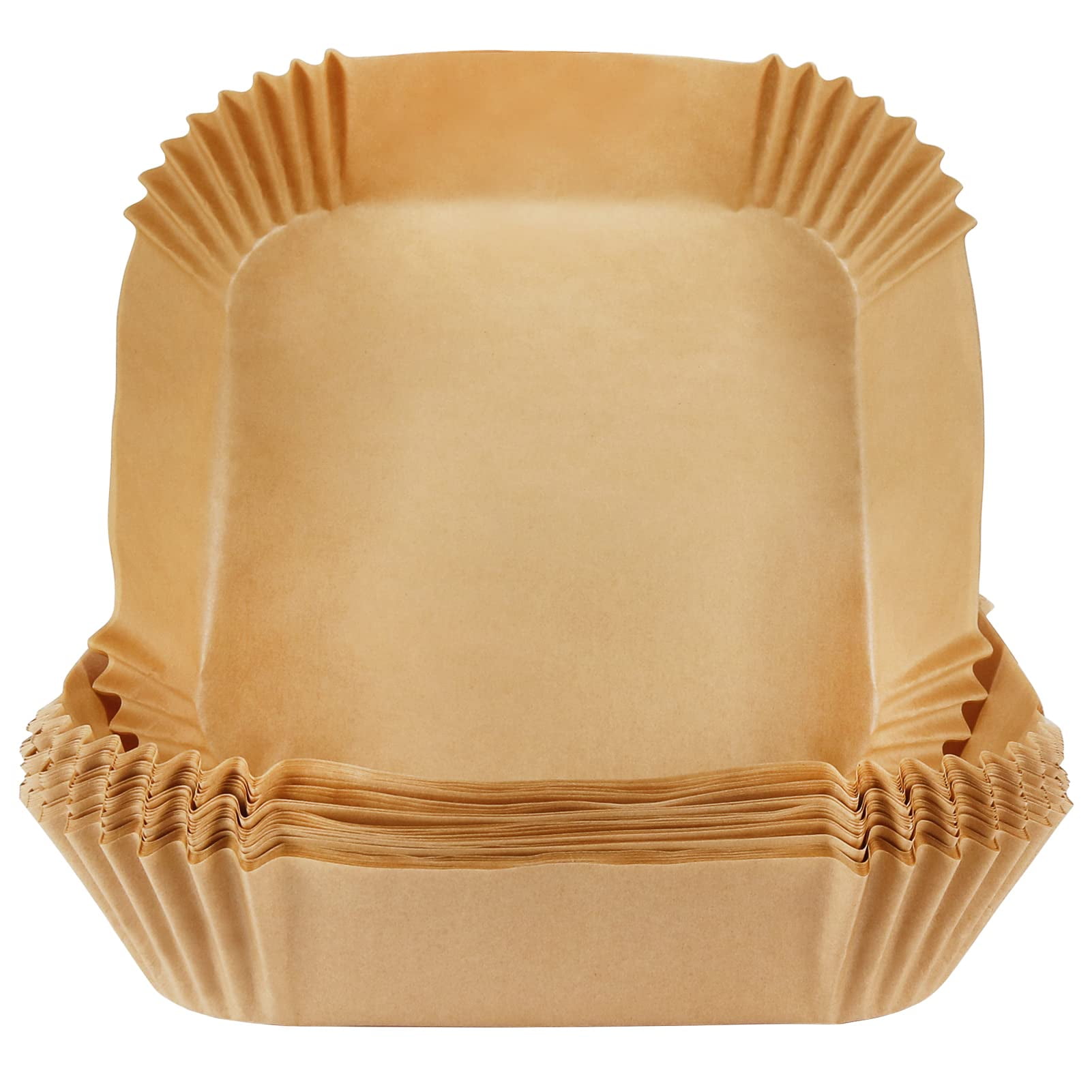 AEVOS Air Fryer Disposable Paper Liners for Ninja Dual Airfryer, 100PCS Rectangle Air Fryer ...