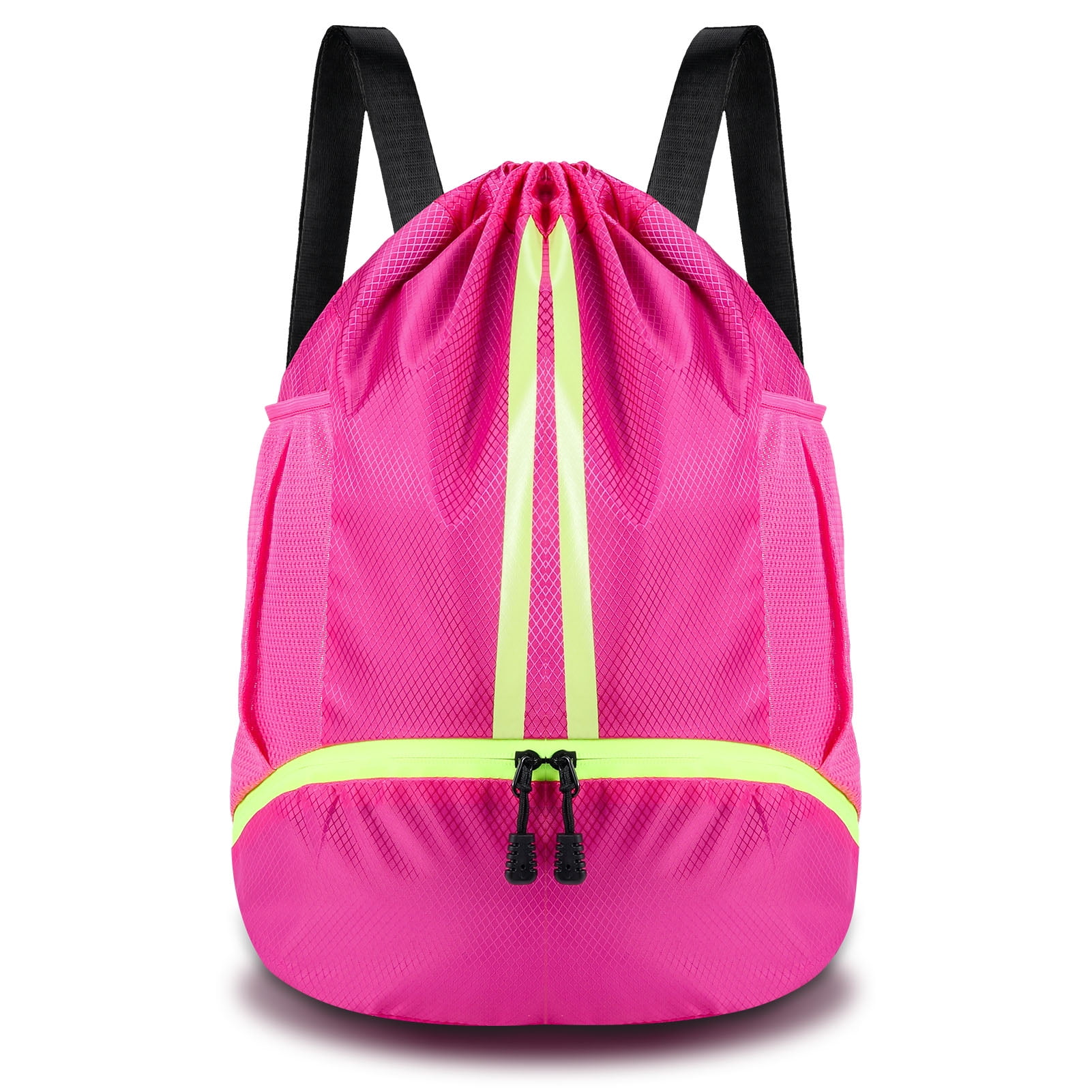 AEVOS Unisex Large Capacity Oxford cloth Drawstring Backpack with Shoes ...