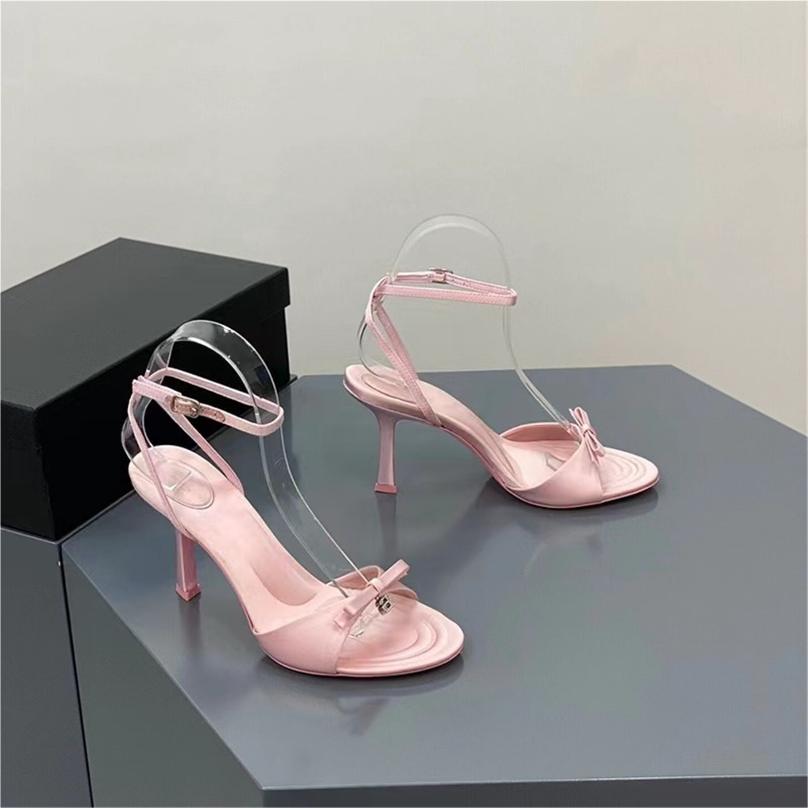 AEVOS Women's Summer 2023 High Heels Sandals - Niche Open-Toe Thin ...