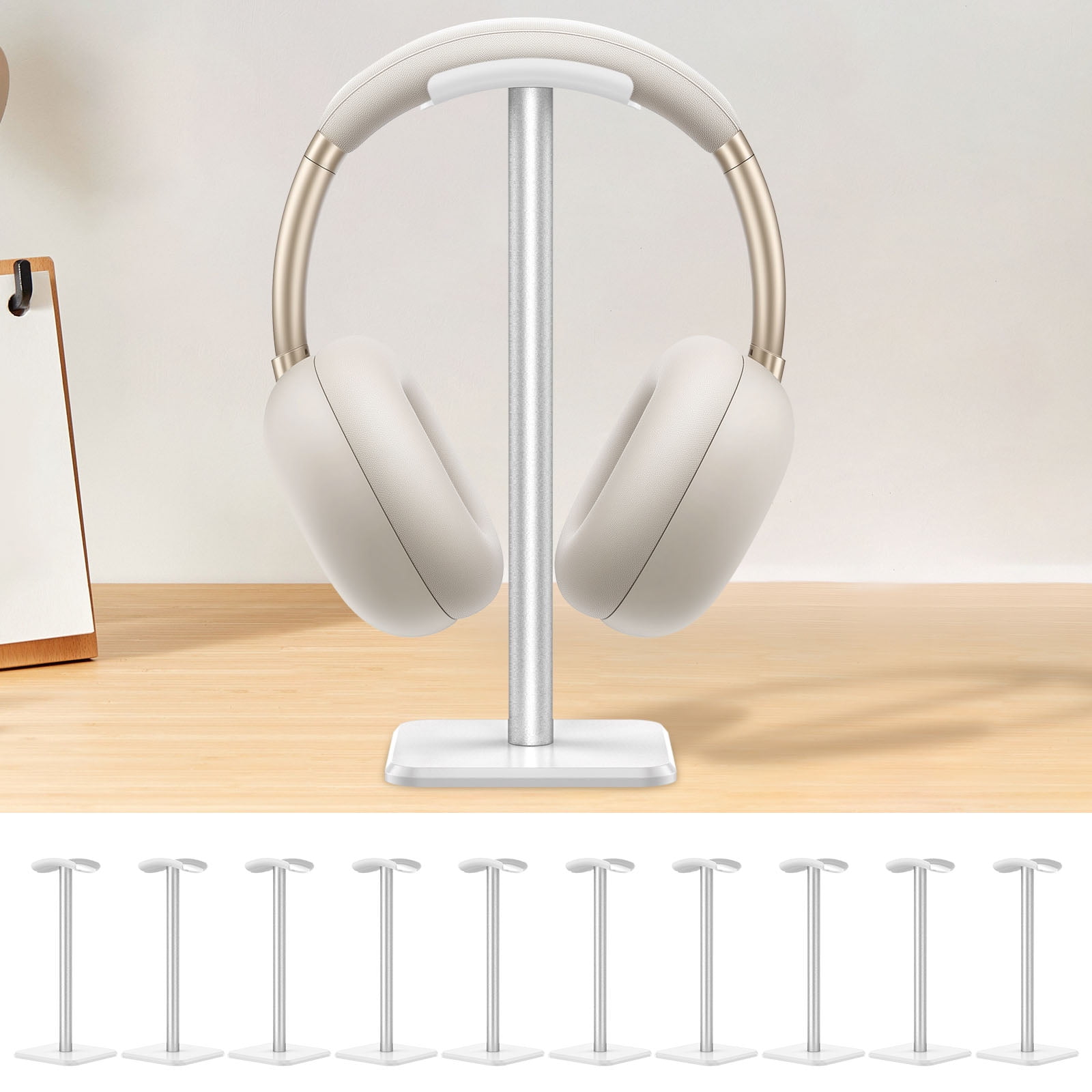 AEVXKHI 10PCS ABS Plastic Headset Stand for Desktop, Headphone Display ...