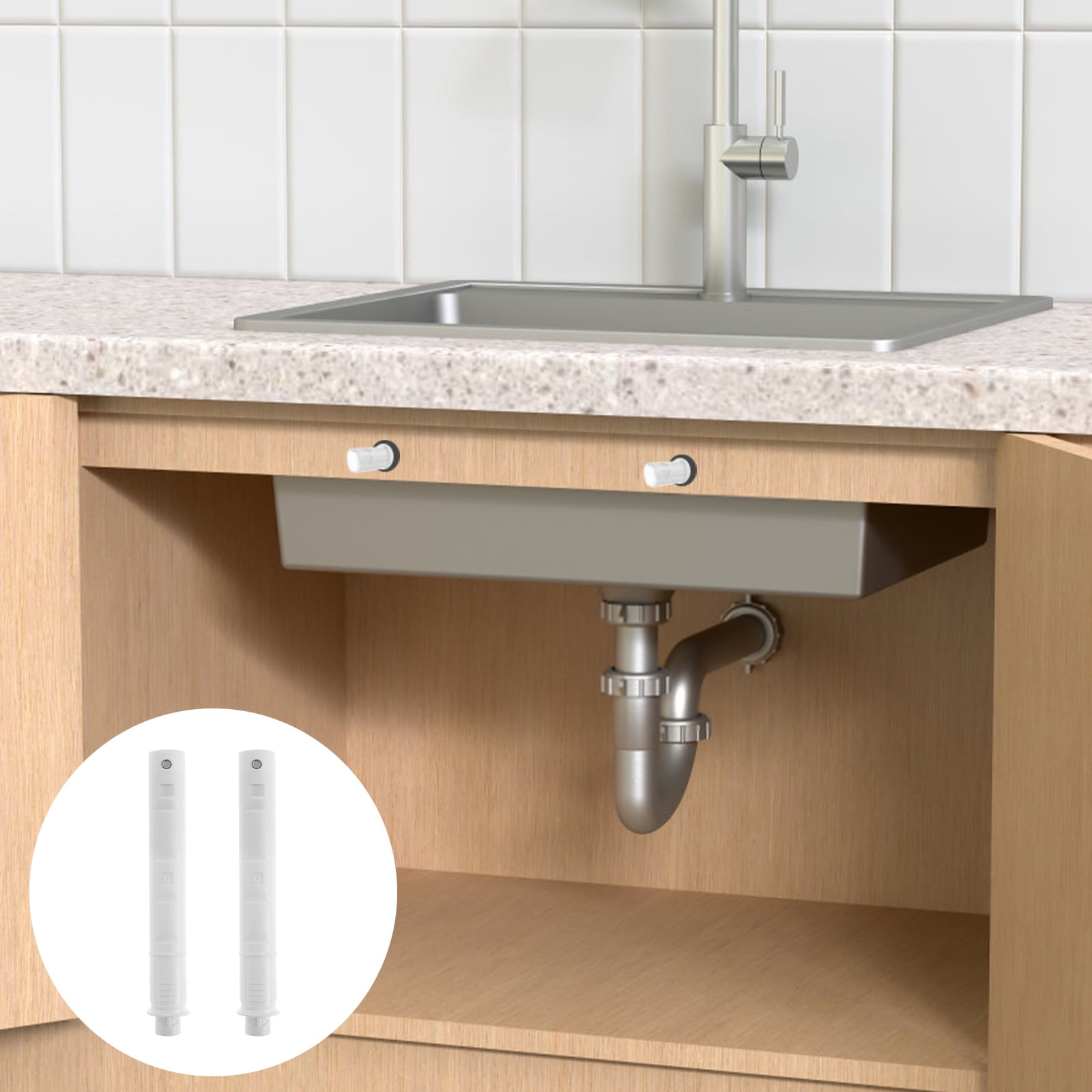 AEVXKHI 12PCS Adjustable Push to Open Door Latch, Hidden Door Touch ...