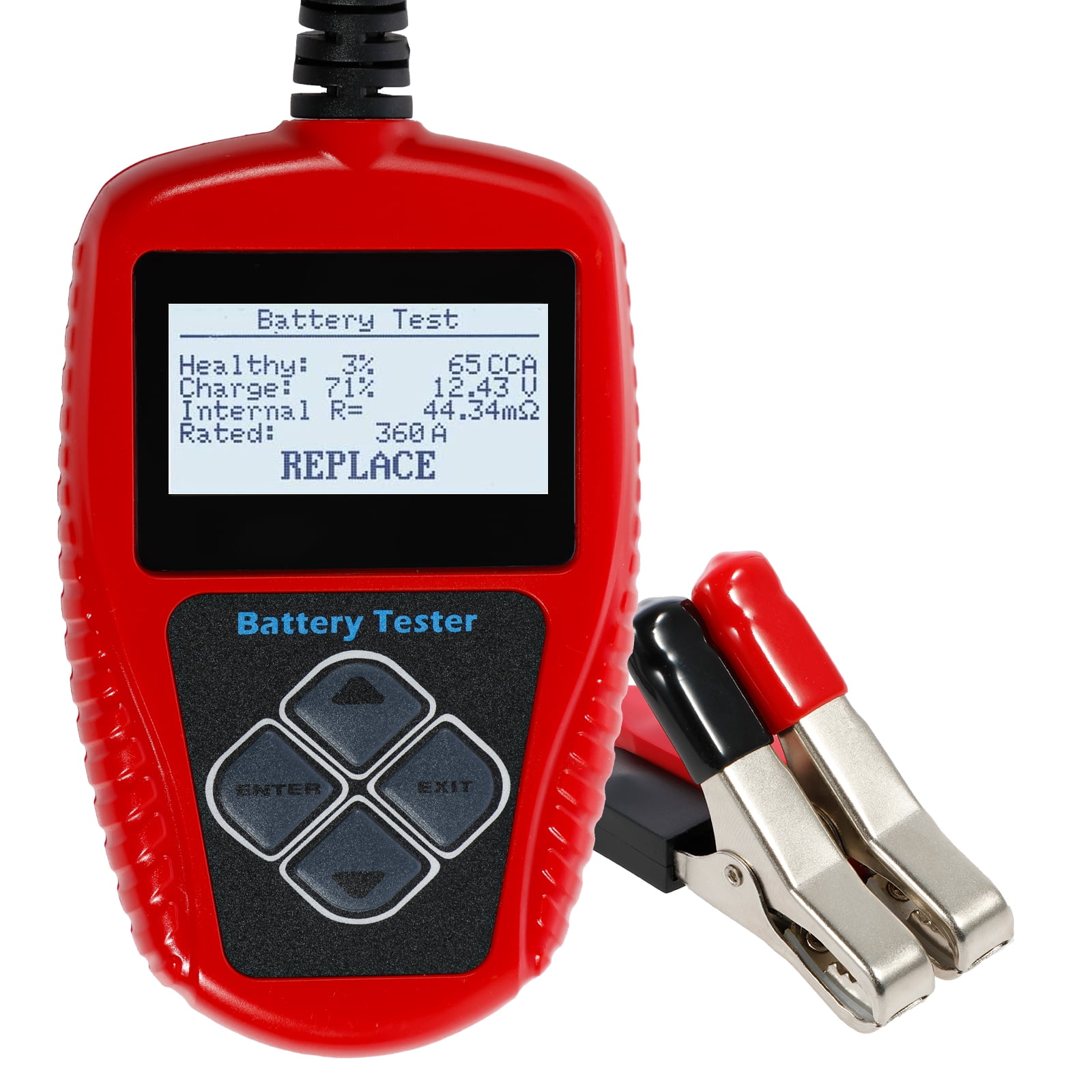 AEVXKHI 12V Load Battery Tester, Accurate Vehicle Battery Tester, Car ...