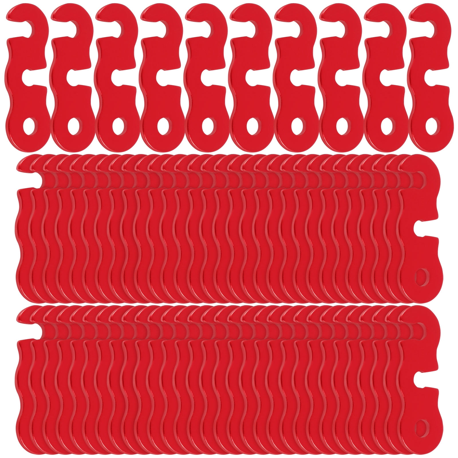 AEVXKHI 140PCS Rope Tensioner, Aluminum Alloy Guy Line Tension ...