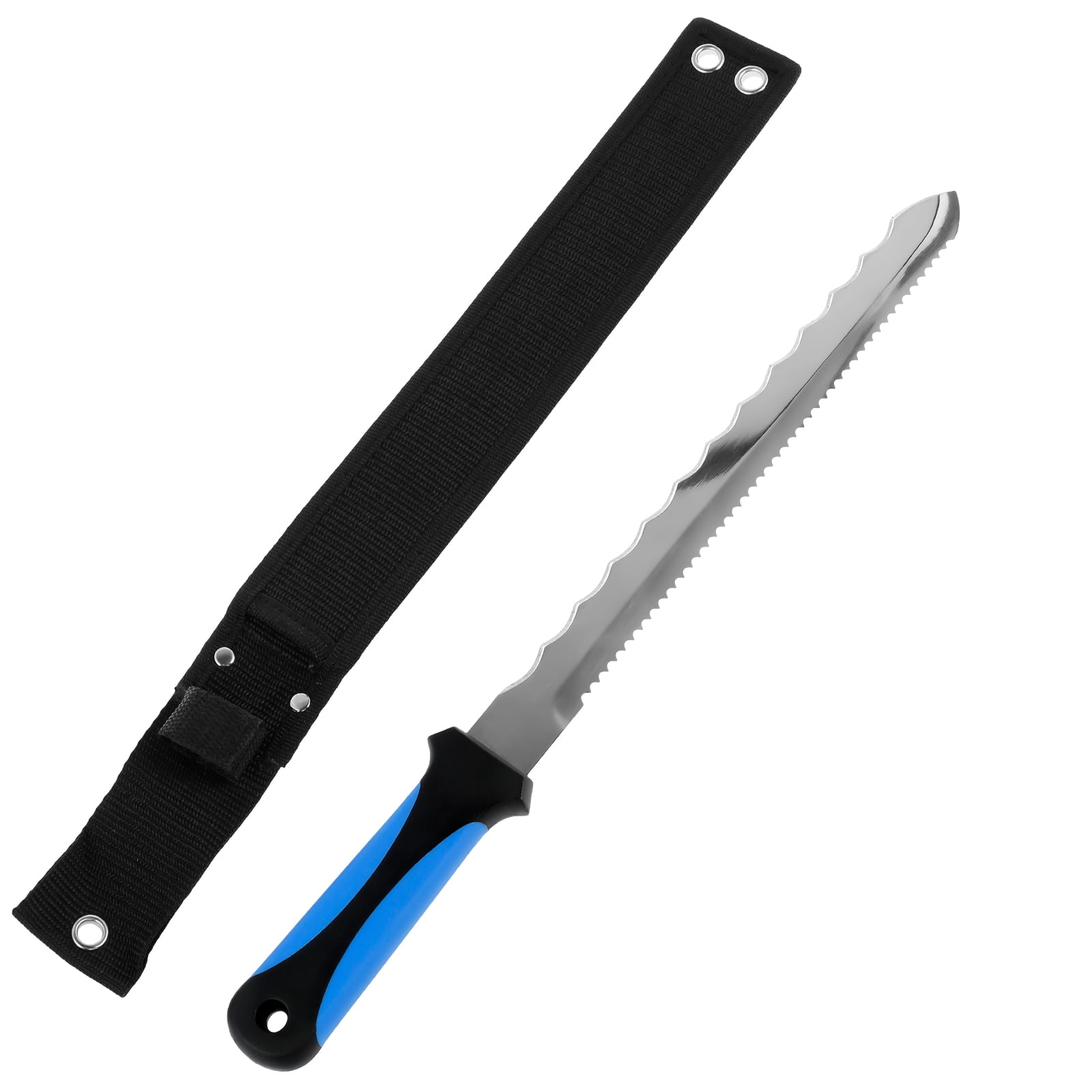 AEVXKHI 1PC Insulation Knife with Nylon Sheath, Stainless Steel Blade ...