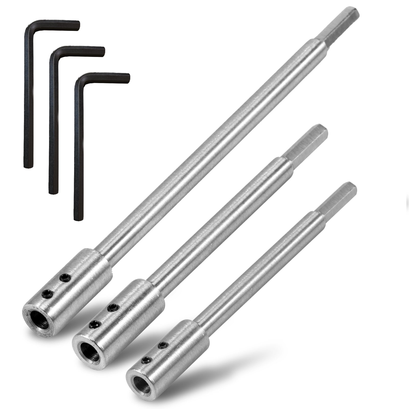 AEVXKHI 1Pc/3Pcs Hole Saw Extension Chuck for Adding Drilling Depth ...