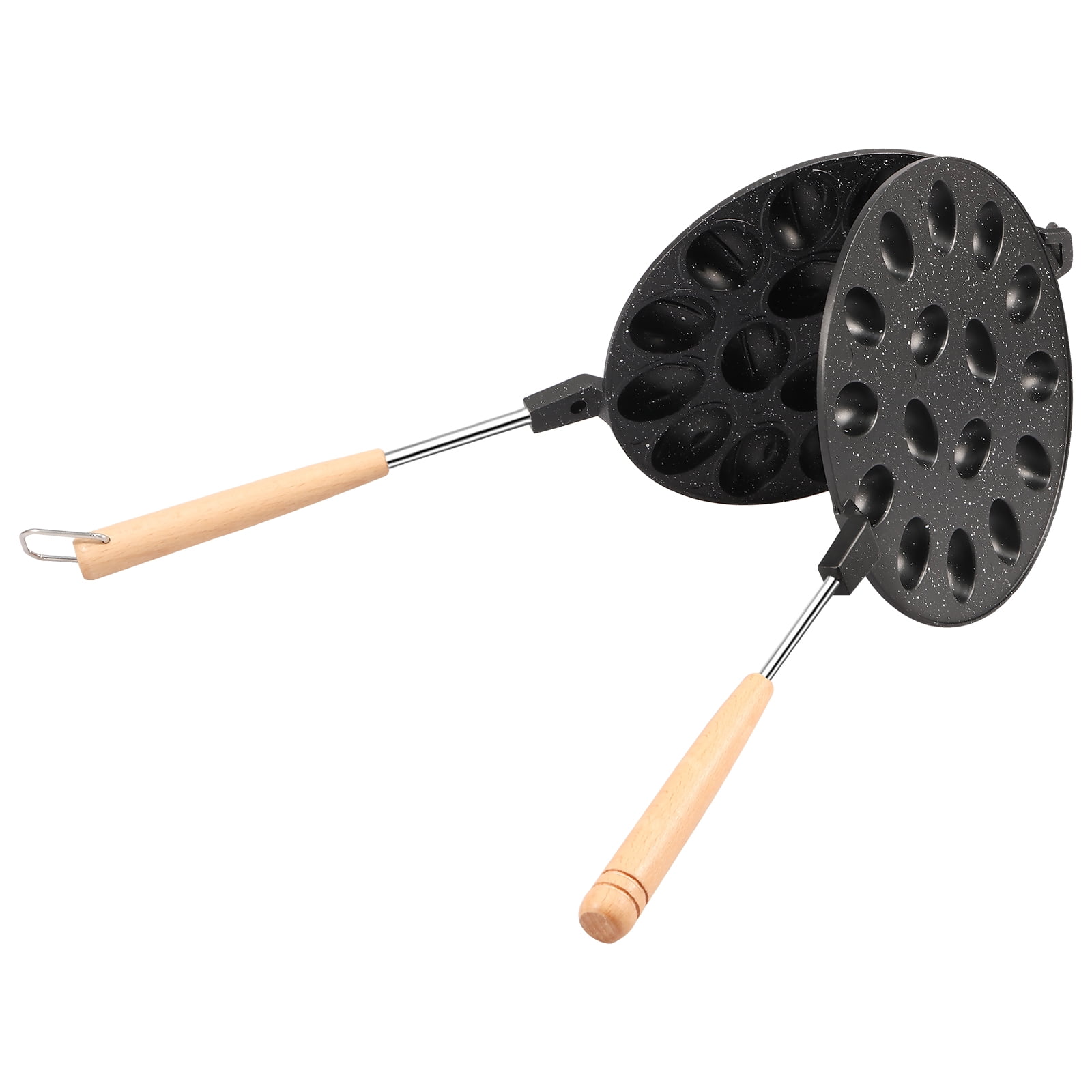 AEVXKHI 2 Sets 16 Holes Walnut Cookie Maker, Nonstick Mold Maker ...