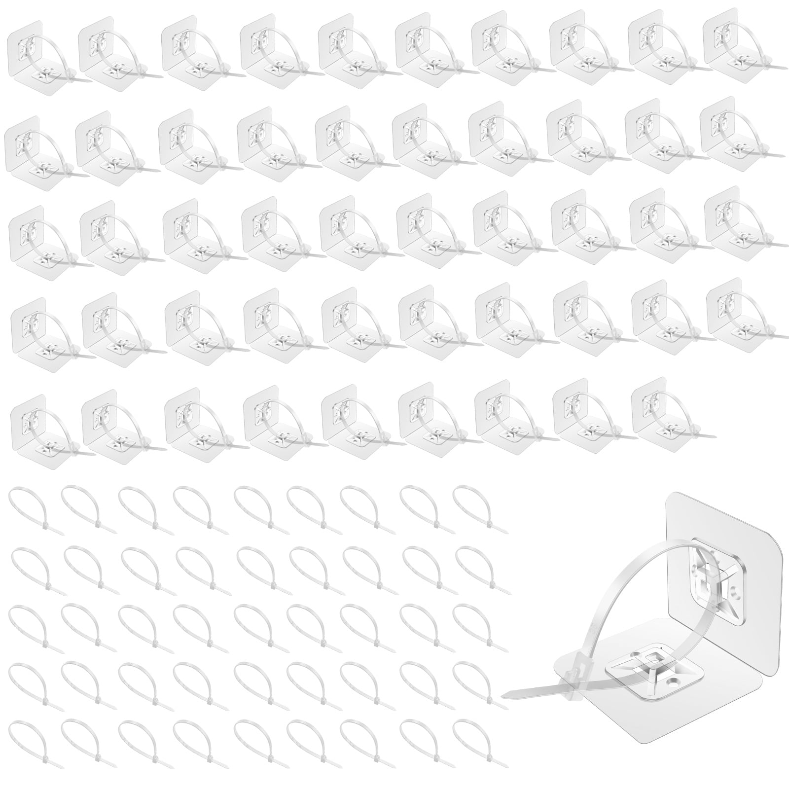 AEVXKHI 200PCS Furniture Anchors, Plastic Furniture Wall Anchors ...