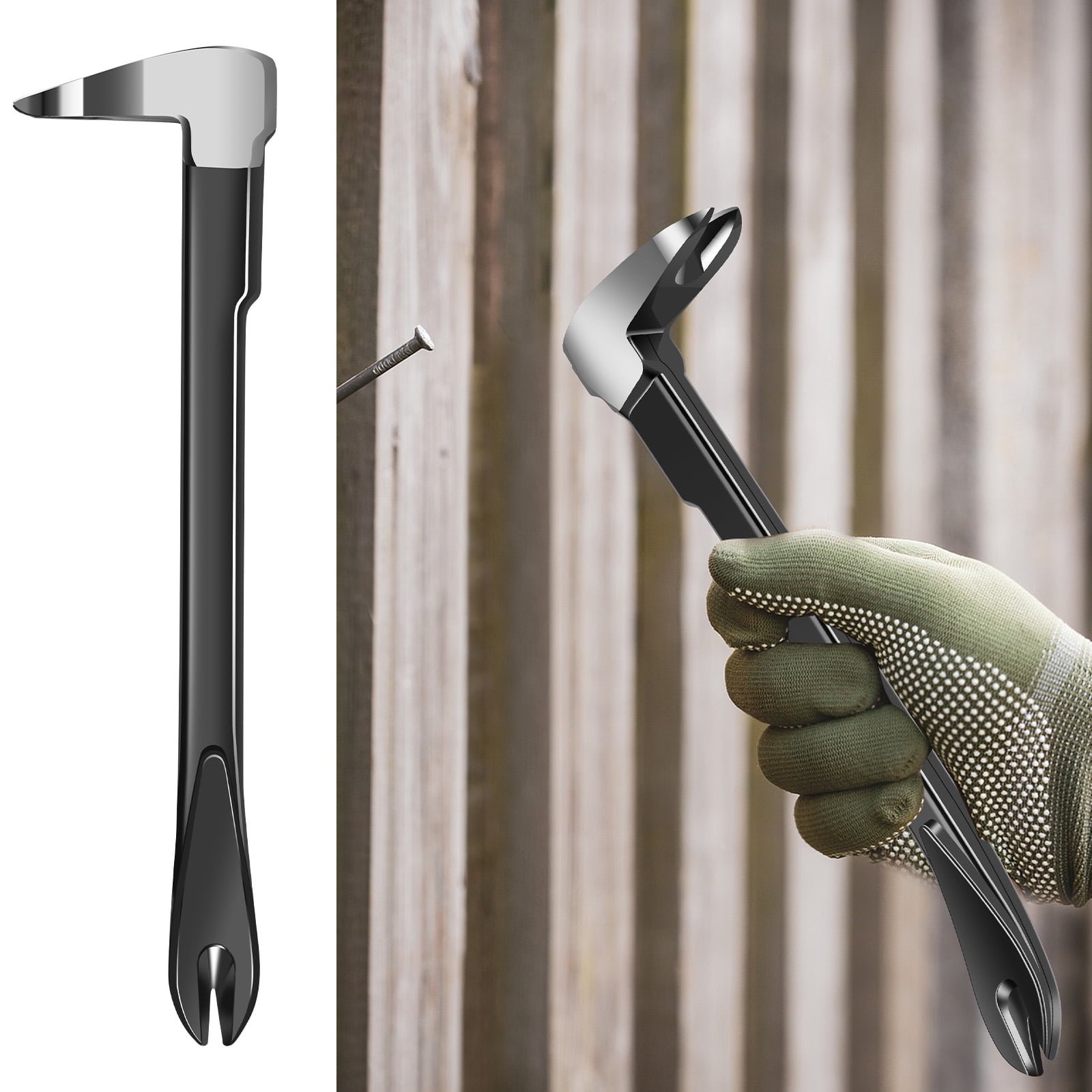 AEVXKHI 205mm Nail Puller Cats Paw Nail Remover, Pry Bar ...