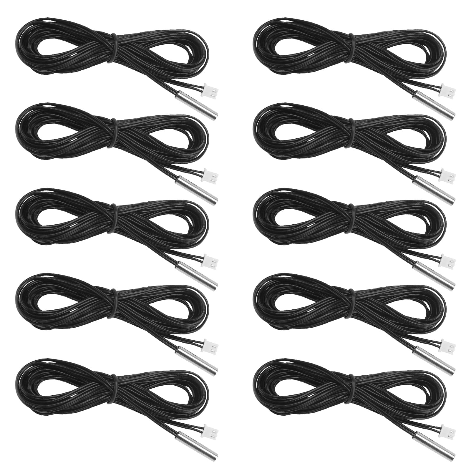 AEVXKHI 20PCS 3.28 FT Waterproof NTC Temp Sensor Probe, Rustproof Smart ...