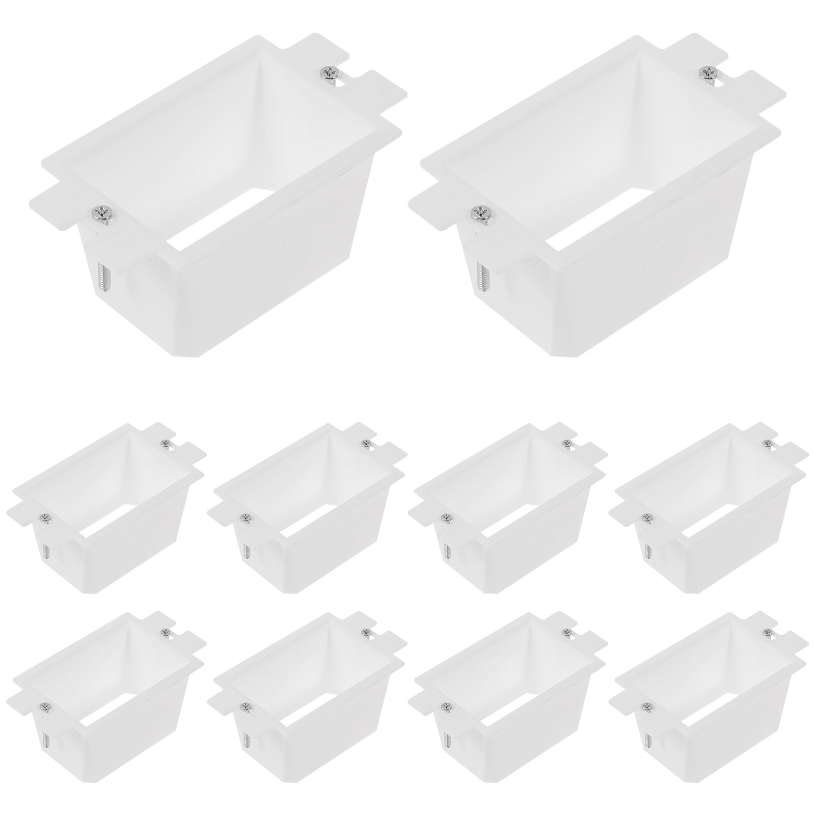 AEVXKHI 20PCS Plastic Electrical Outlet Box Extenders, Heat Proof Power ...