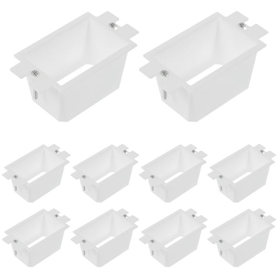 AEVXKHI 20PCS Plastic Electrical Outlet Box Extenders, Heat Proof Power ...