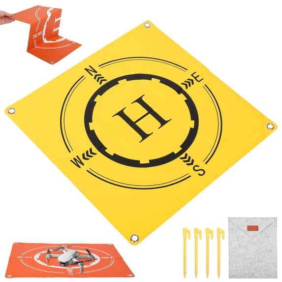 AEVXKHI 21inch Drone Landing Pad, Fast Fold Double Sided Waterproof ...