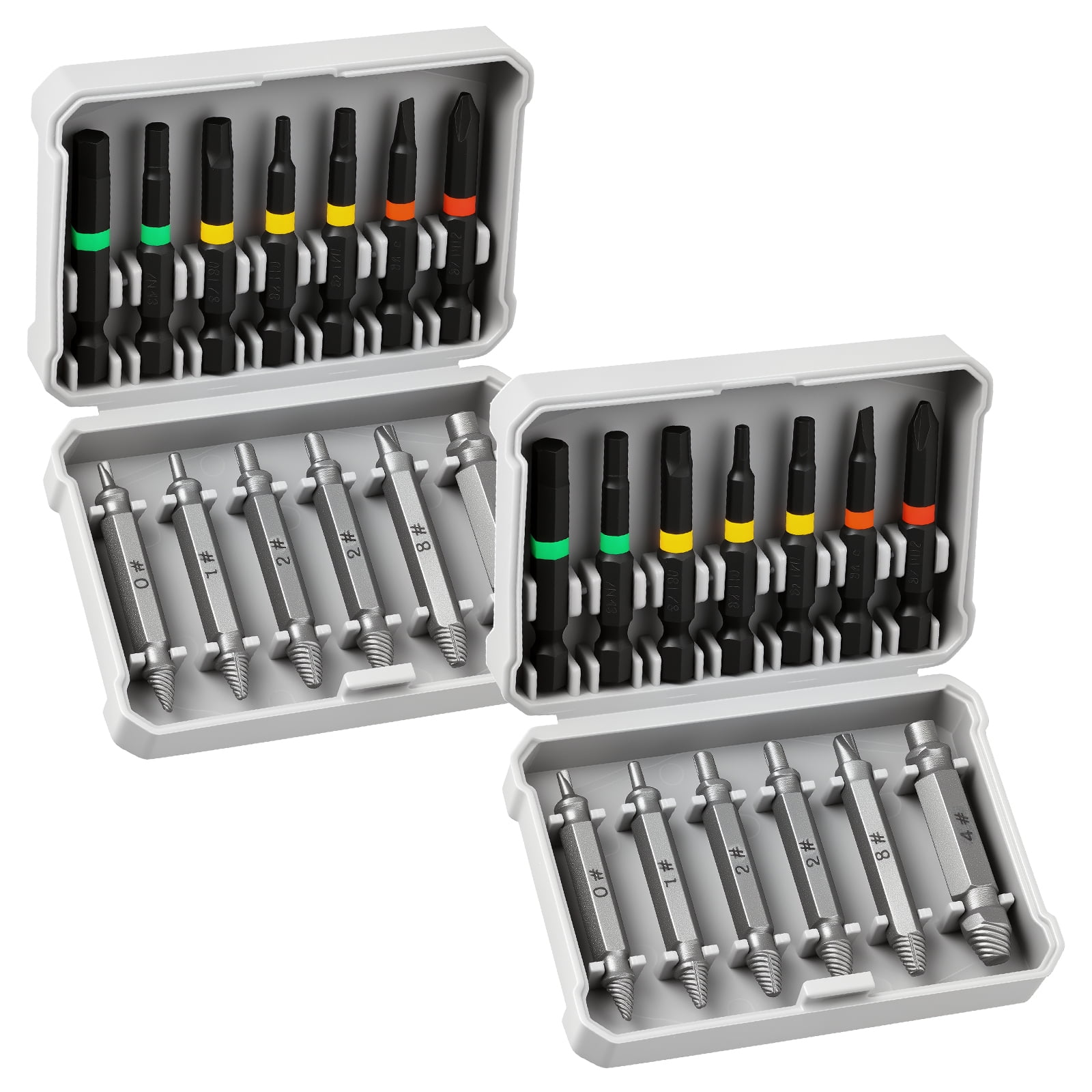 AEVXKHI 26PCS Efficient Damaged Screw Extractors, Practical Stripped ...