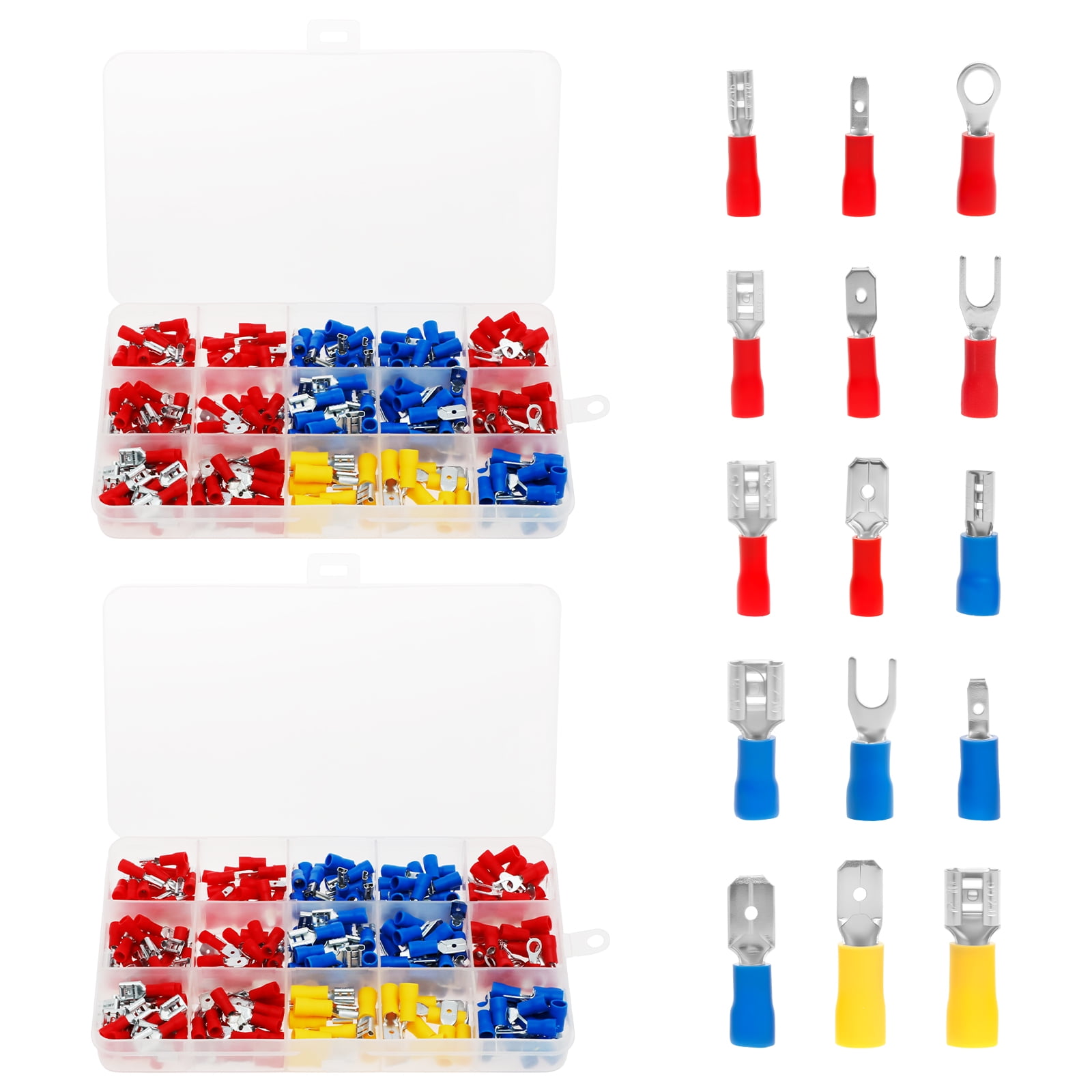 AEVXKHI 280PCS Wire Connectors Kit, Flame Retardant Electrical ...