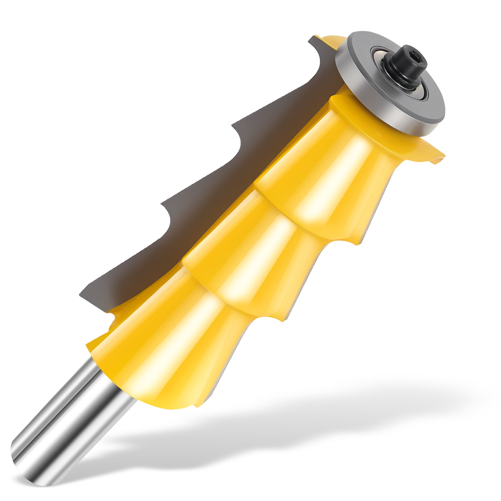 AEVXKHI 2PCS 1/2 Inch Shank Louver Shutter Style Router Bit, Tungsten ...