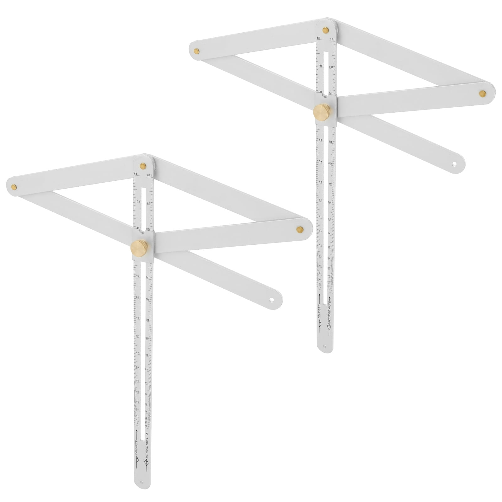 AEVXKHI 2PCS Aluminium Alloy Corner Angle Finder, Accurate Measuring ...