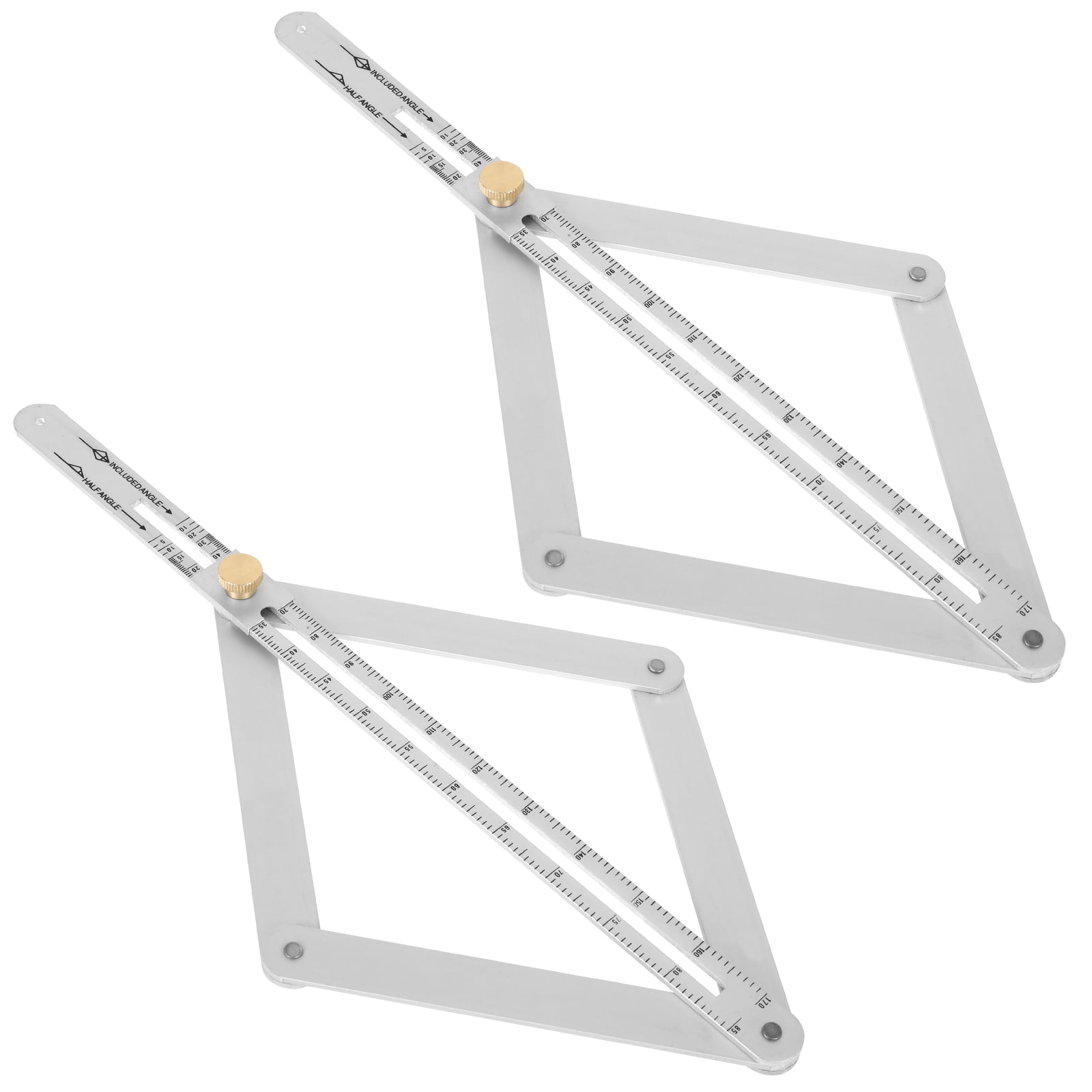 AEVXKHI 2PCS Corner Measuring Tool with Knob, Aluminum Alloy Corner ...