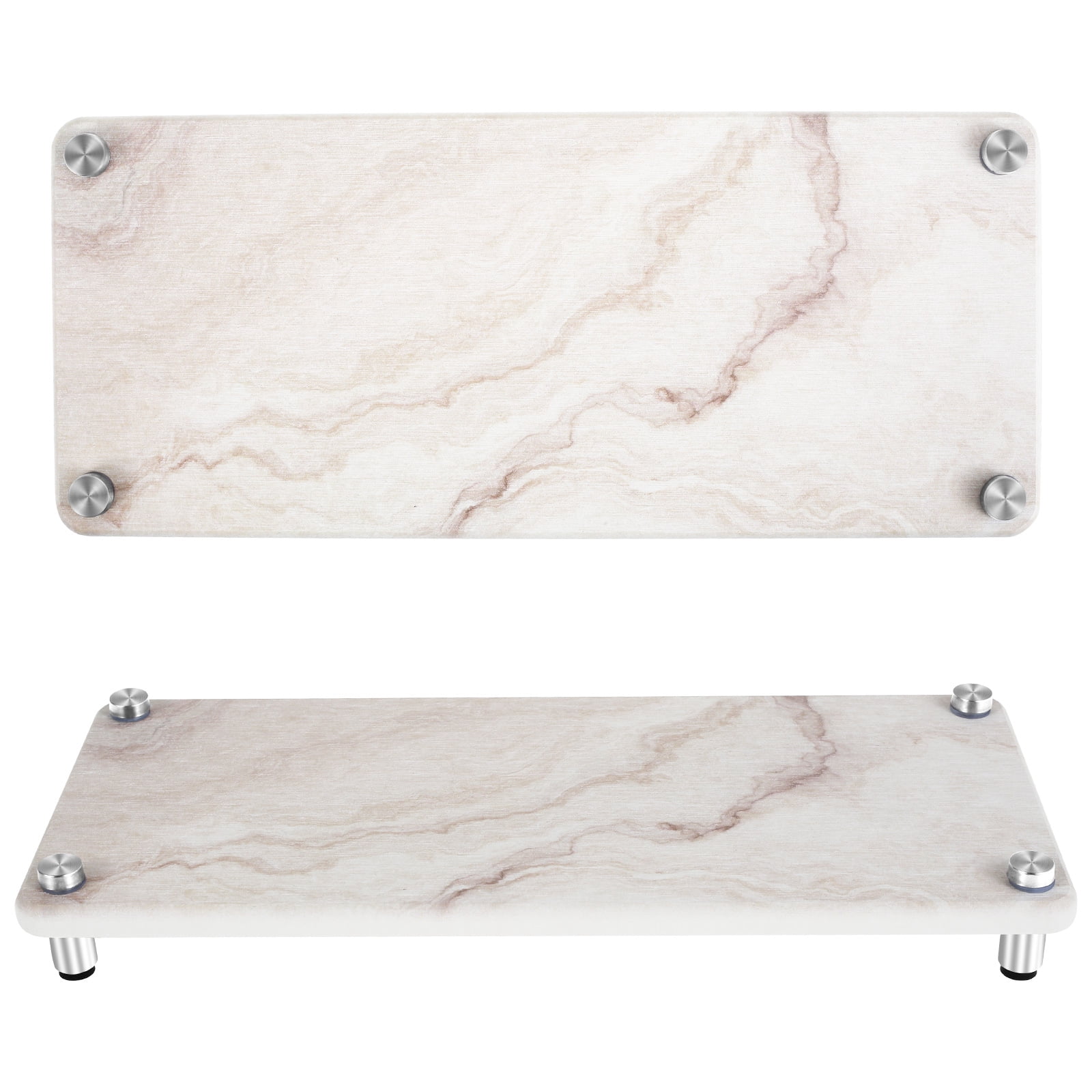 AEVXKHI 2PCS Instant Dry Sink Caddy, Water Absorbing Sink Stone Tray ...