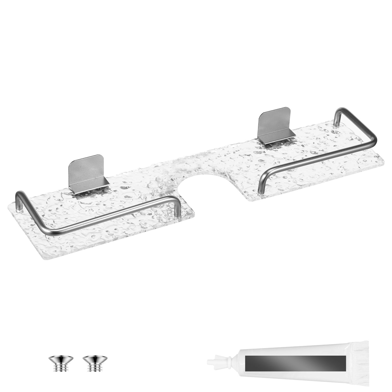 AEVXKHI 2PCS Over The Sink Shelf Stable Acrylic Over Sink Shelf, Sink ...