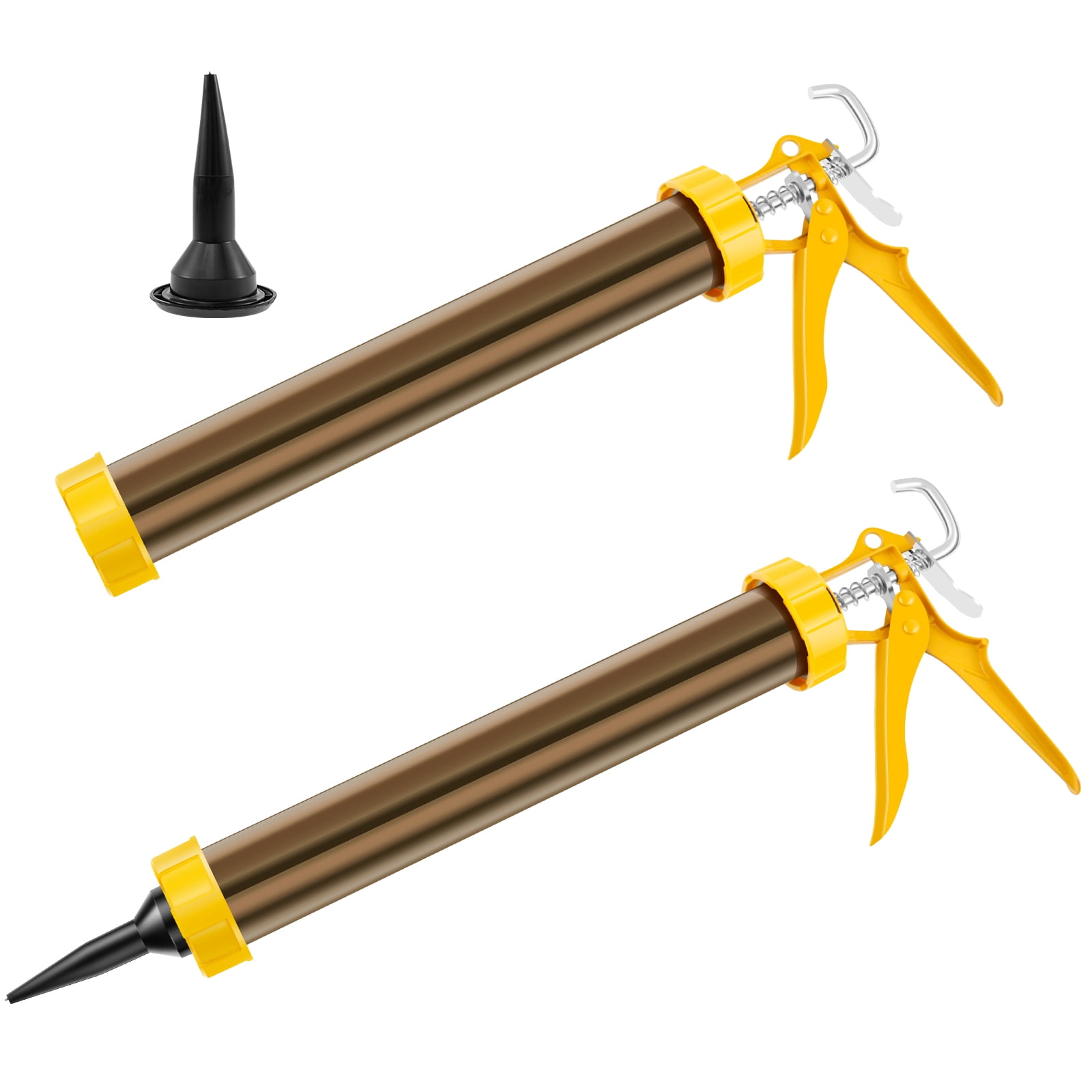 AEVXKHI 2PCS Sausage Caulking Tool with 2 Cone Nozzles, 360 Degree ...