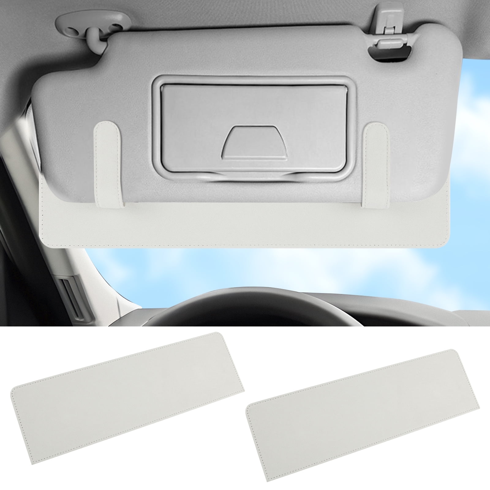 AEVXKHI 2PCS Sun Visor Extender for Car, Anti Glare Sunvisor Extension ...