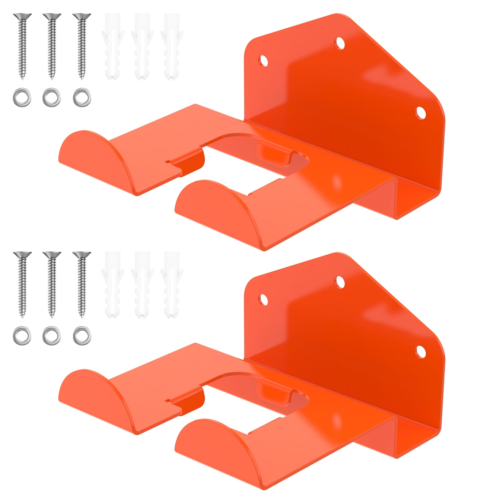 AEVXKHI 2PCS Weed Trimmer Hanger, Iron Weed Wacker Holder, Wall Mounted ...