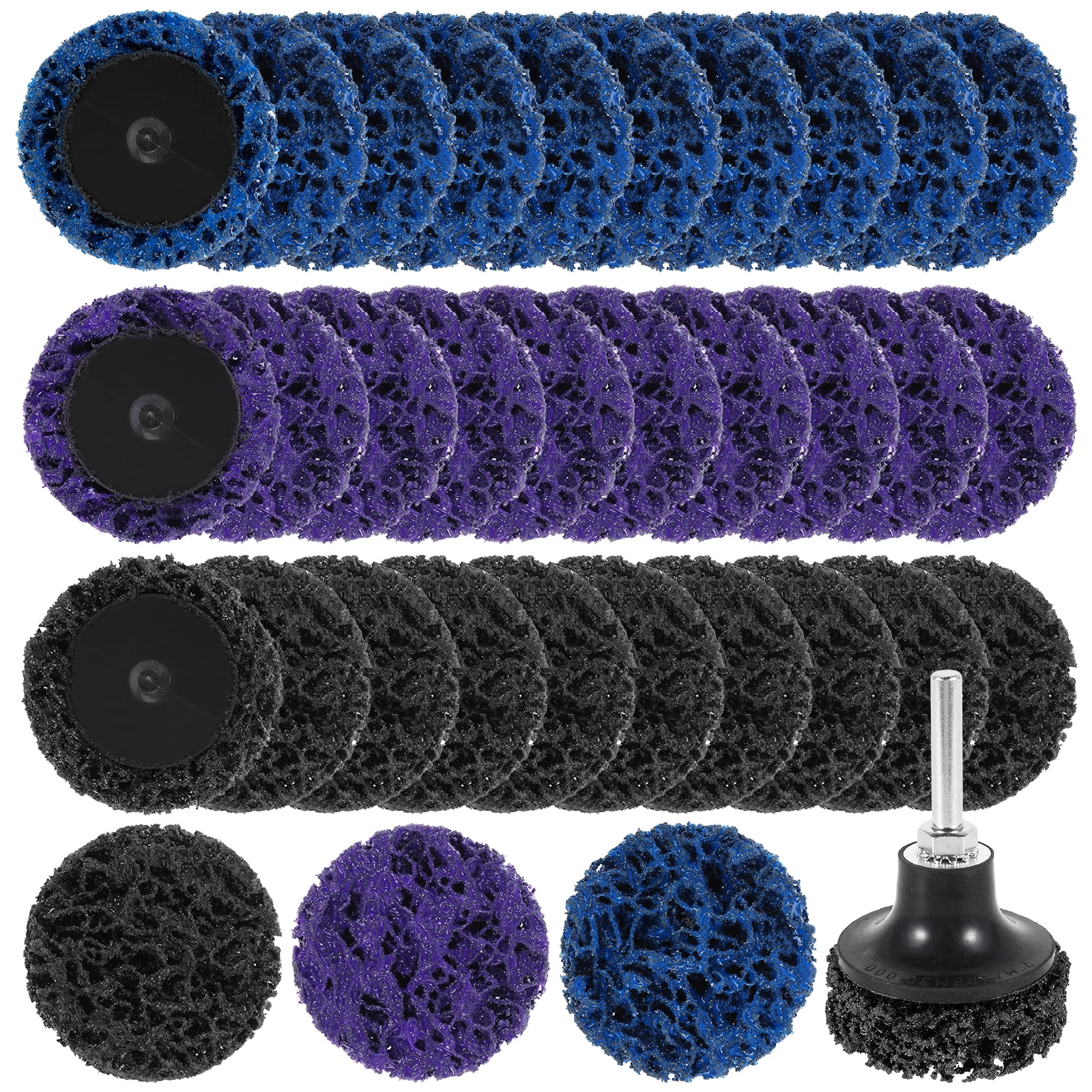AEVXKHI 31PCS 2 Inch Strip Discs Stripping Wheel for Drills, Even ...