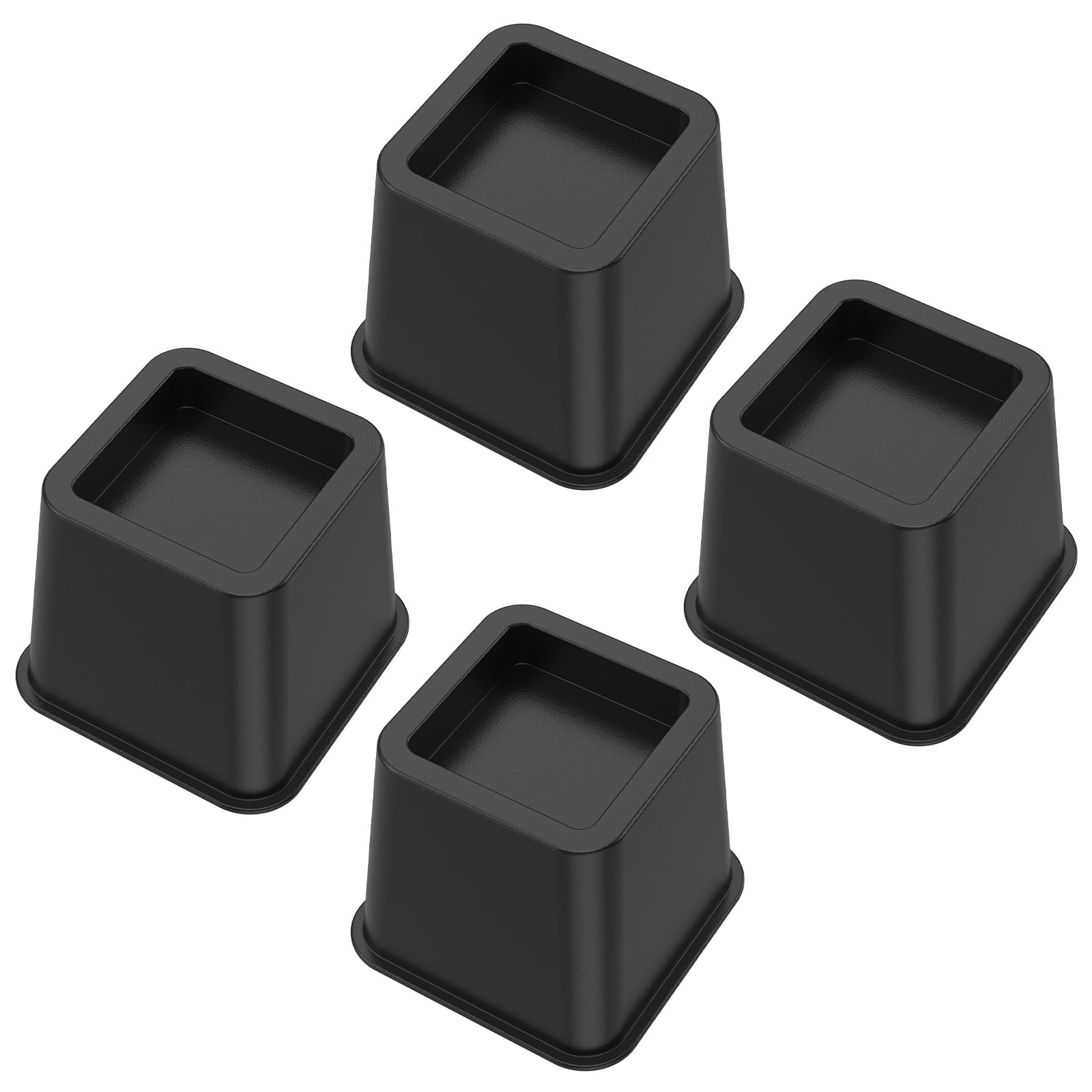 AEVXKHI 4PCS Bed Risers PP Bed Raising Blocks Stackable Bed Risers ...
