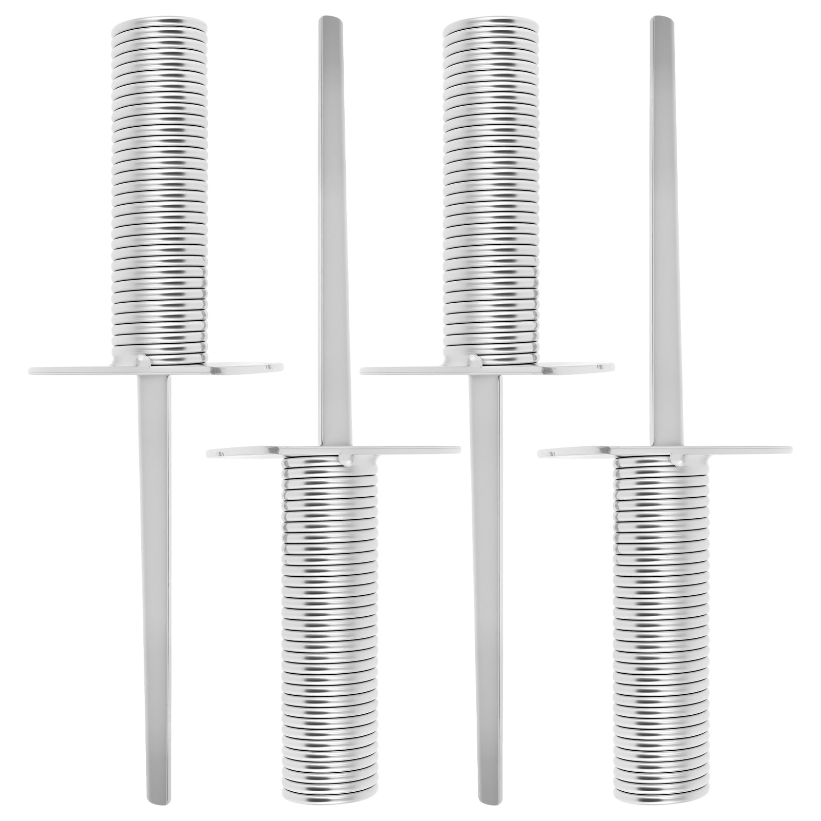 AEVXKHI 4PCS Driveway Marker, Stake Stainless Steel Driveway Reflective ...