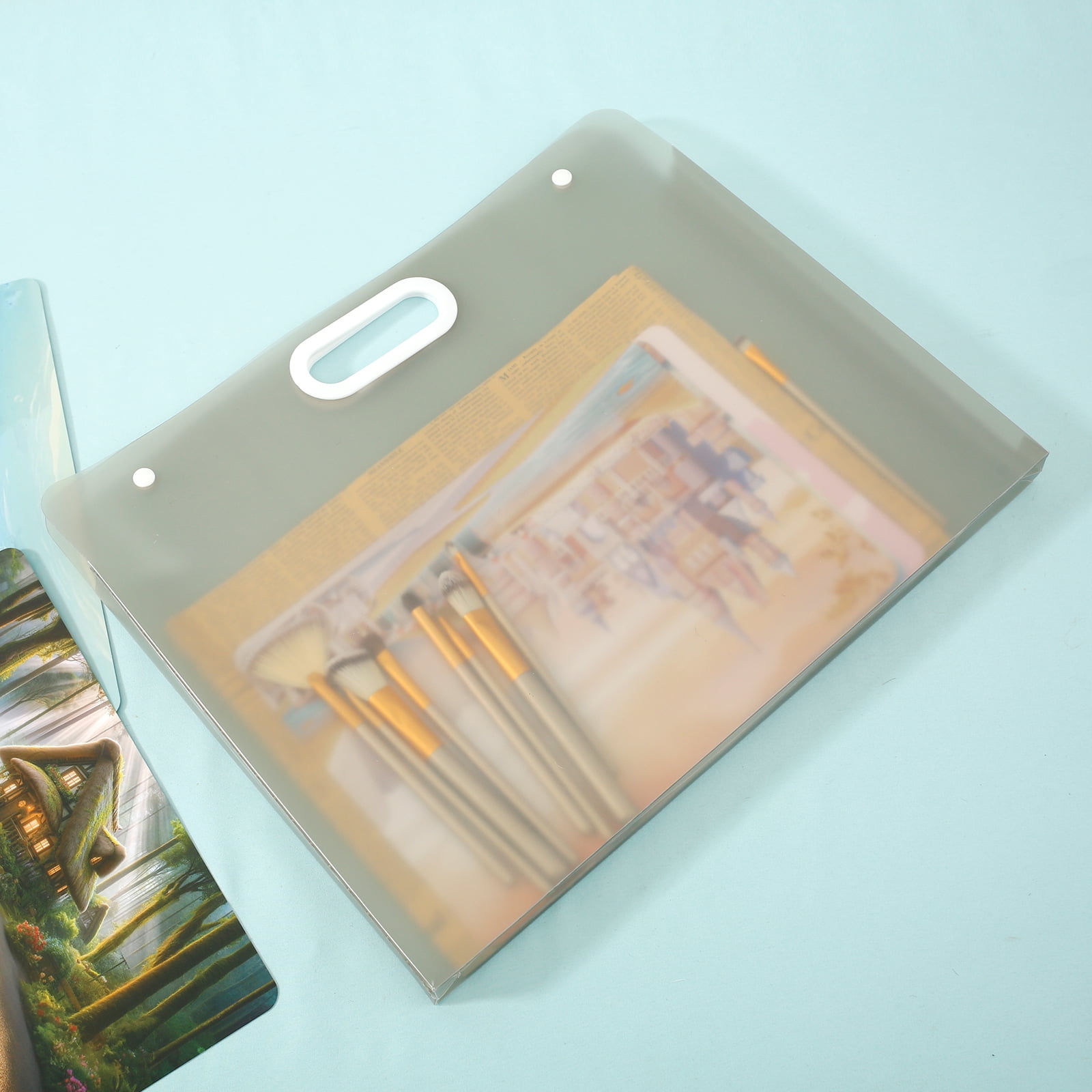 AEVXKHI 4PCS Large Capacity Art Folder, Portfolio Folder for Artwork ...