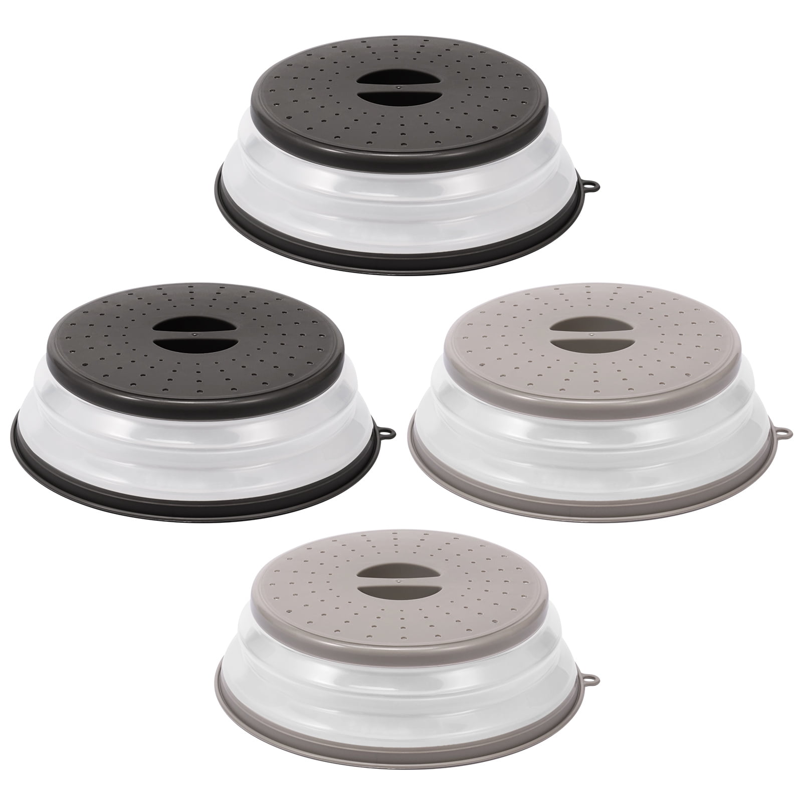 AEVXKHI 4PCS Microwave Food Cover, Foldable Microwave Food Lid, Heat ...