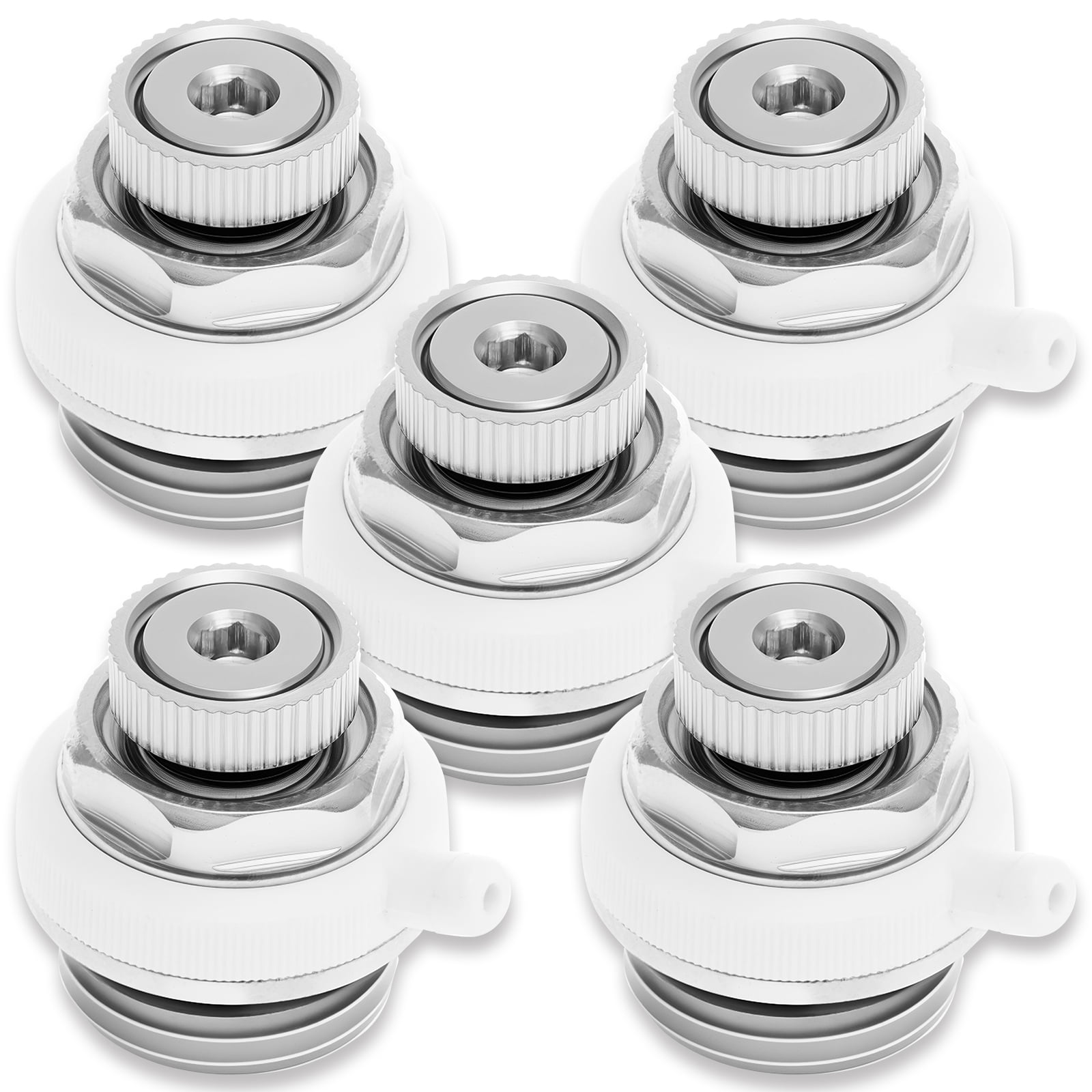 AEVXKHI 5PCS Fully Automatic Radiator Bleeder, Nickel Plated Brass ...