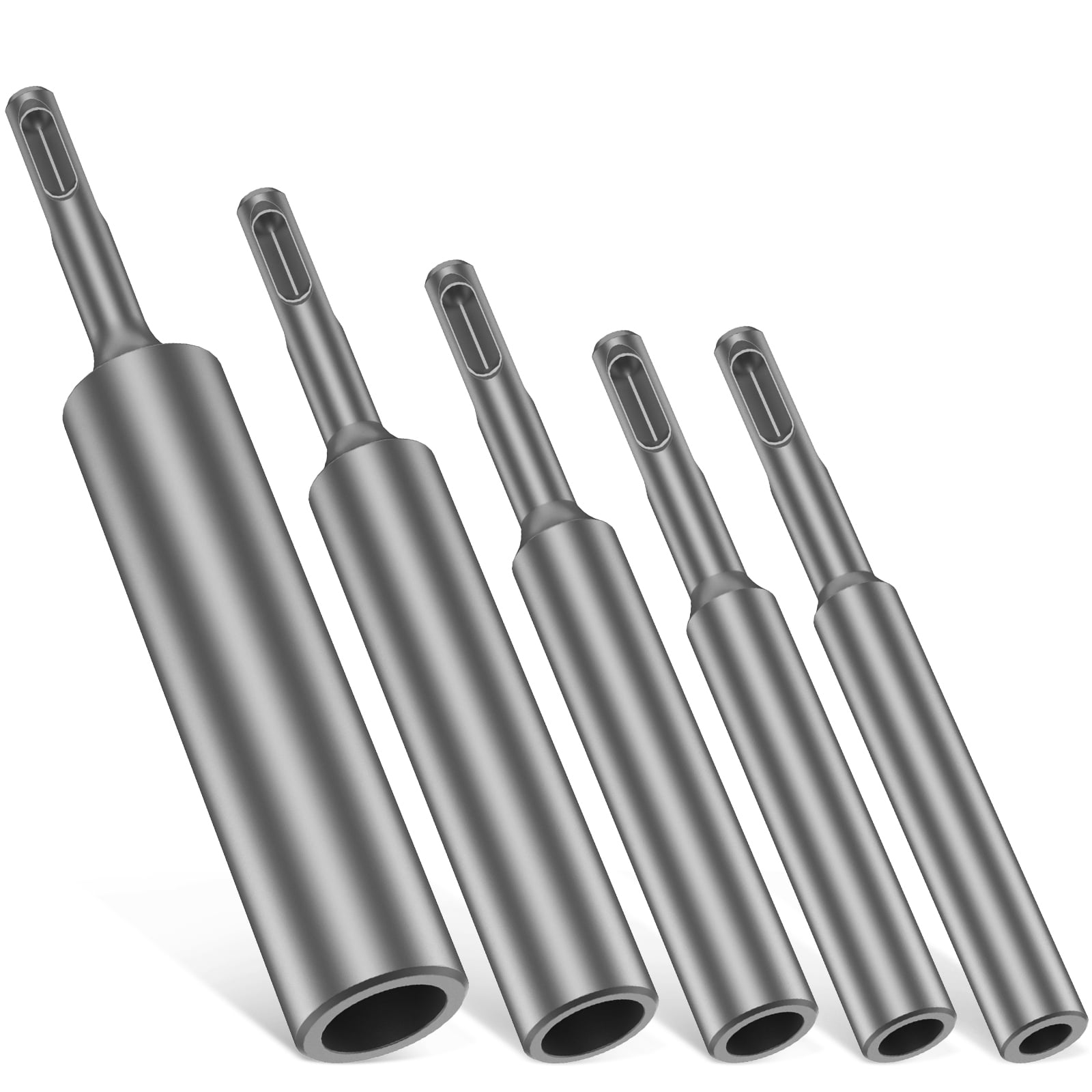 AEVXKHI 5PCS Ground Rod Driver with Round Handle, 8/10/12/16/20mm ...