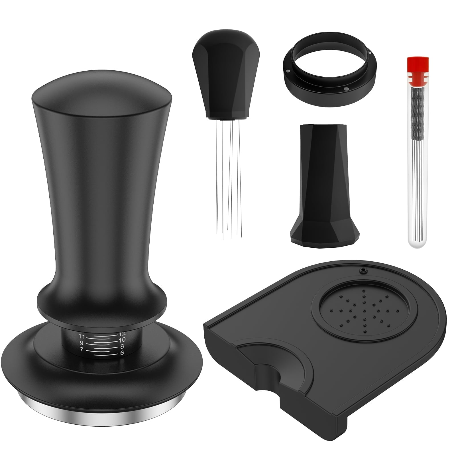 AEVXKHI 5PCS Practical Espresso Machine Accessories, Stainless Steel ...