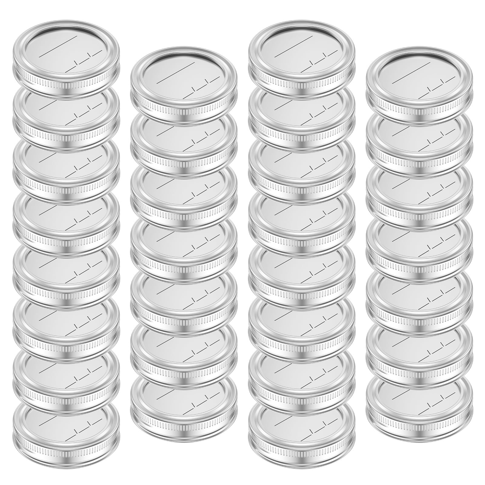 AEVXKHI 60PCS Good Sealing Canning Lids, Mason Jar Lids, Metal Jar Lids ...