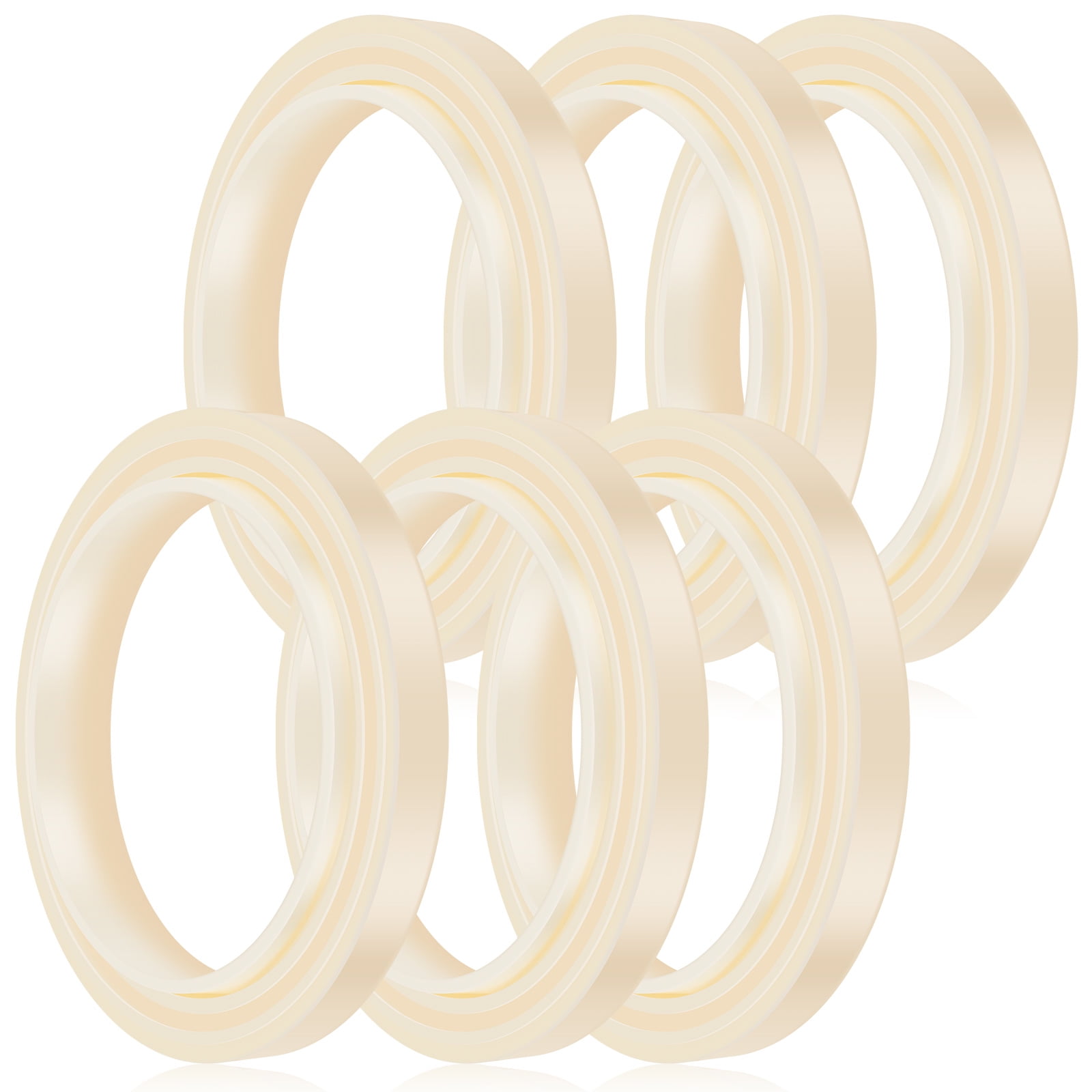 AEVXKHI 6PCS Silicone Steam Ring, 54mm Steam Ring Gasket for Espresso ...