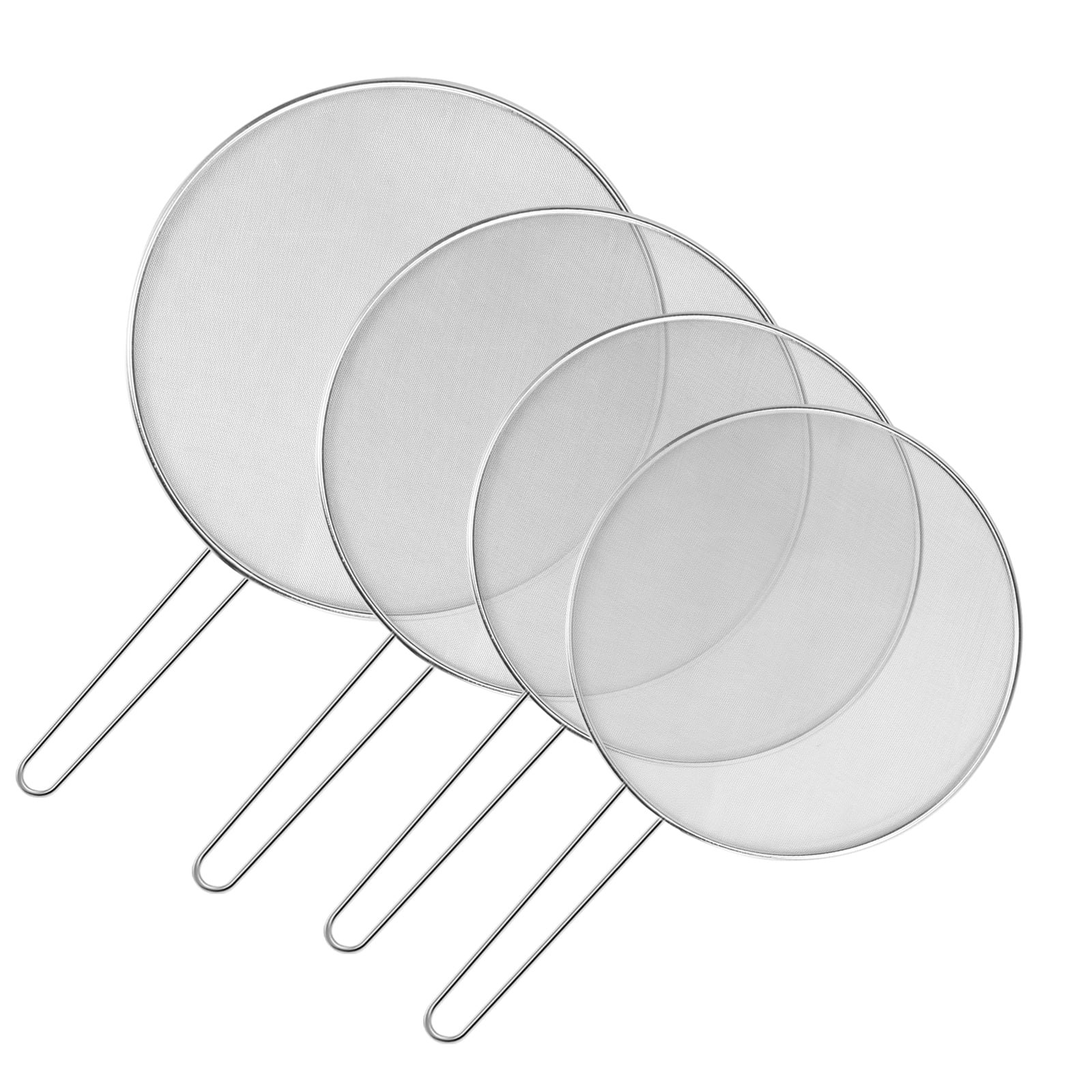 AEVXKHI 8PCS Splatter Screen for Frying Pan, Stainless Steel Grease ...