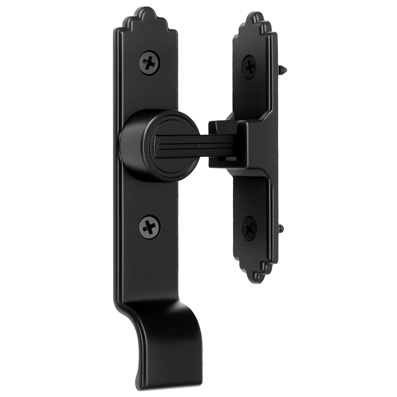 AEVXKHI 90 Degree Barn Door Lock, Zinc Alloy Flip Gate Latch, Security ...