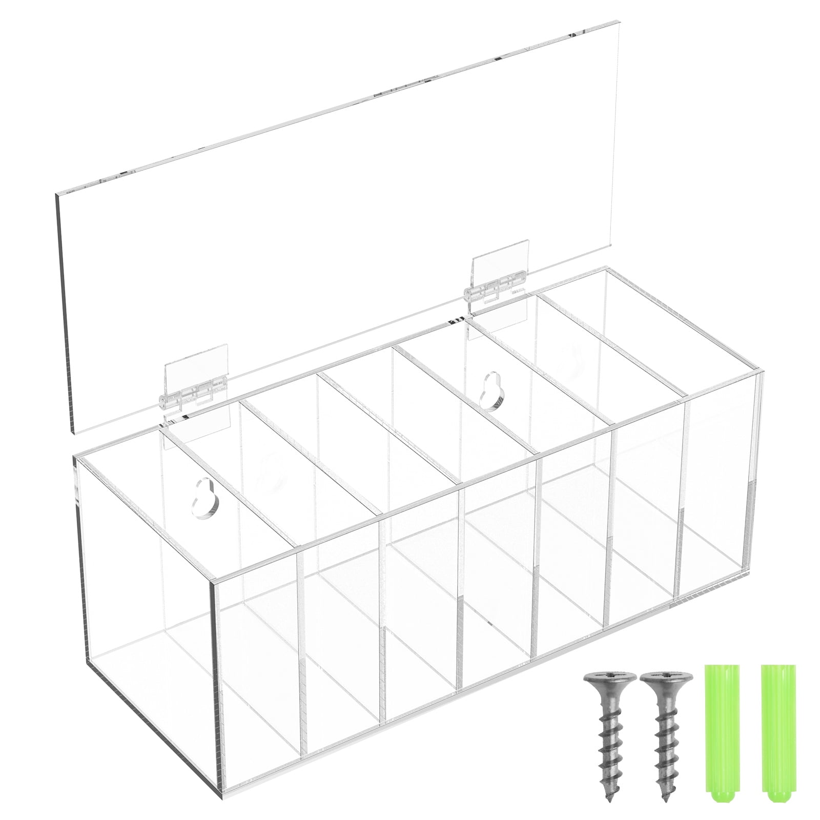 AEVXKHI Acrylic Week Label Dispenser for Labels Stickers Tape Wall ...