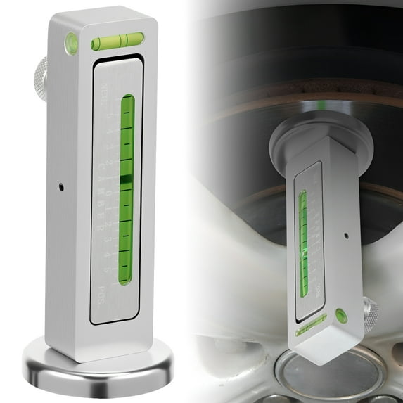 AEVXKHI Adjustable Wheel Alignment Gauge, Magnetic Gauge Camber Caster ...