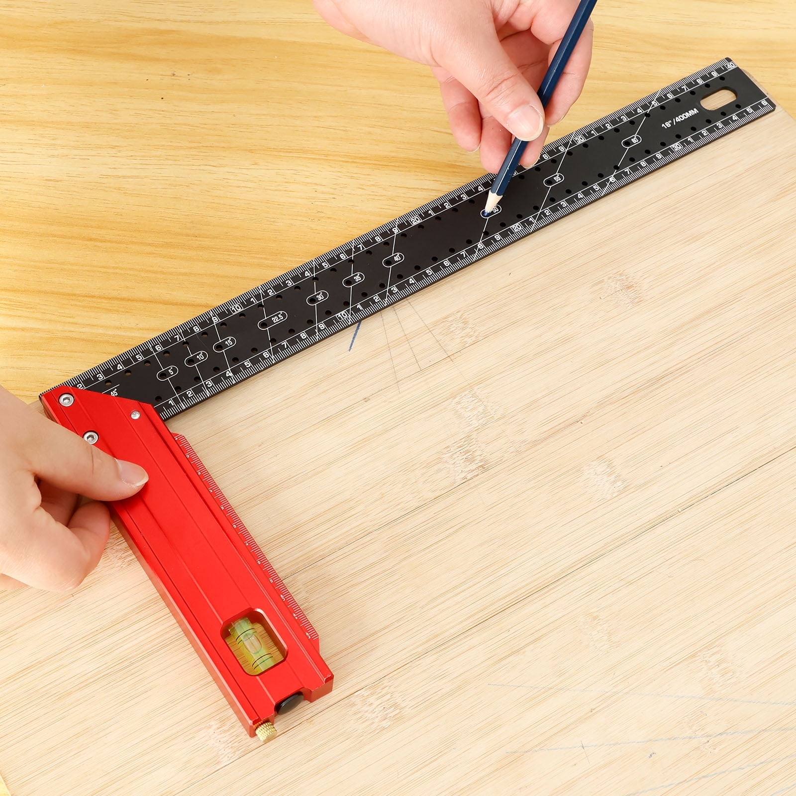 AEVXKHI Aluminum Alloy Woodworking Marking Tools, Precise Carpenter ...