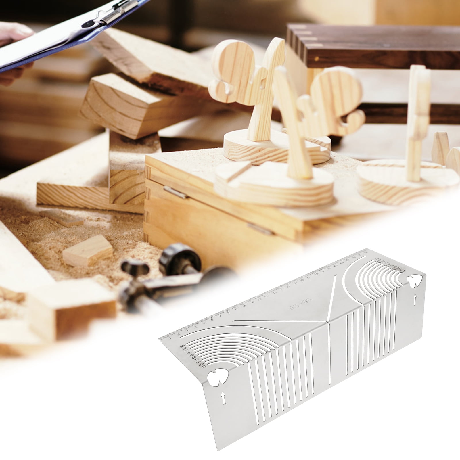 AEVXKHI Angle Arc Marking Tool, Accurate Steel Pipe Bend Marking Tool ...