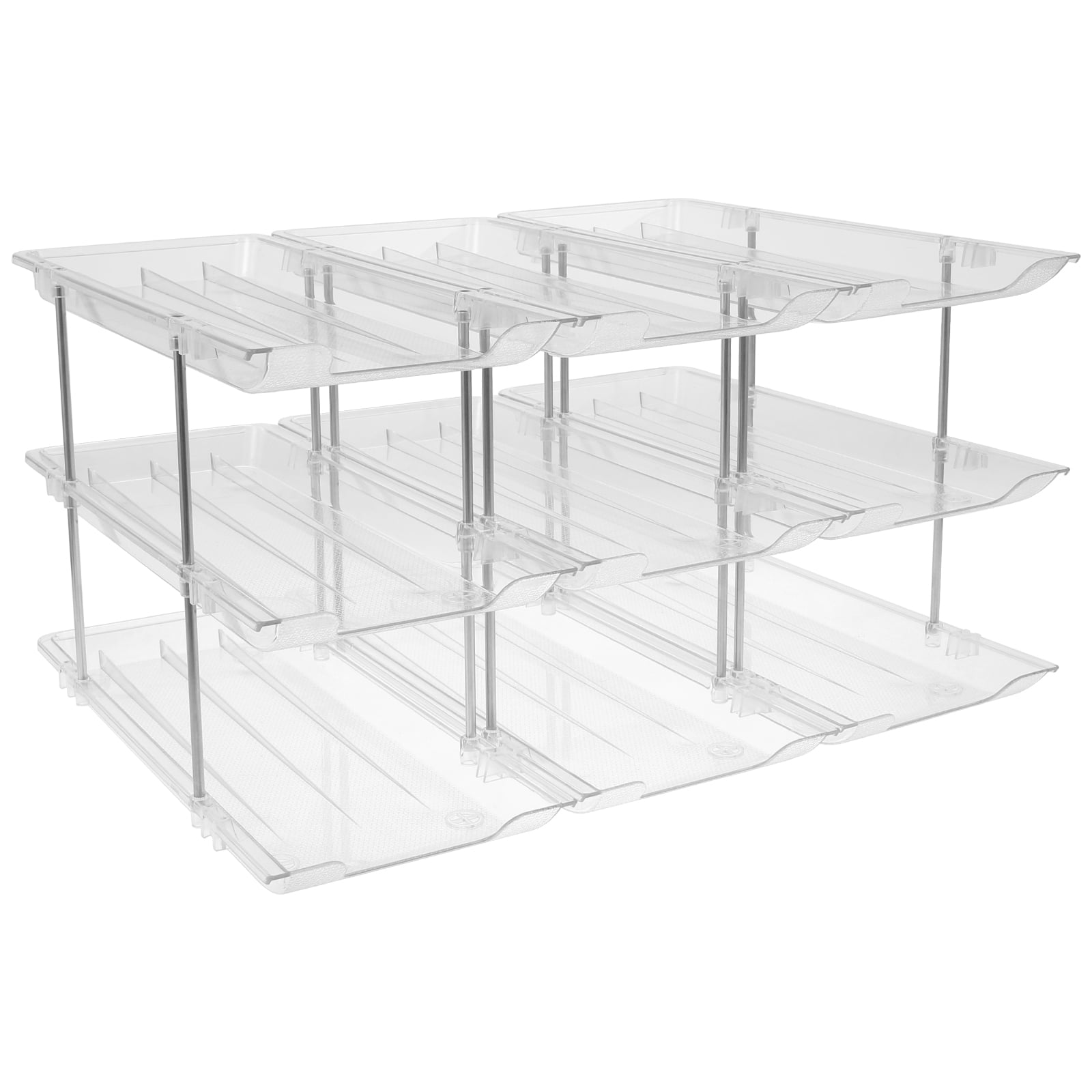 AEVXKHI Can Storage Organizer Pantry, Clear Can Organizer Rack Free ...