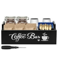 7Penn Bar Accessories - Coffee Syrup Rack Organizer for 7 Flavor ...