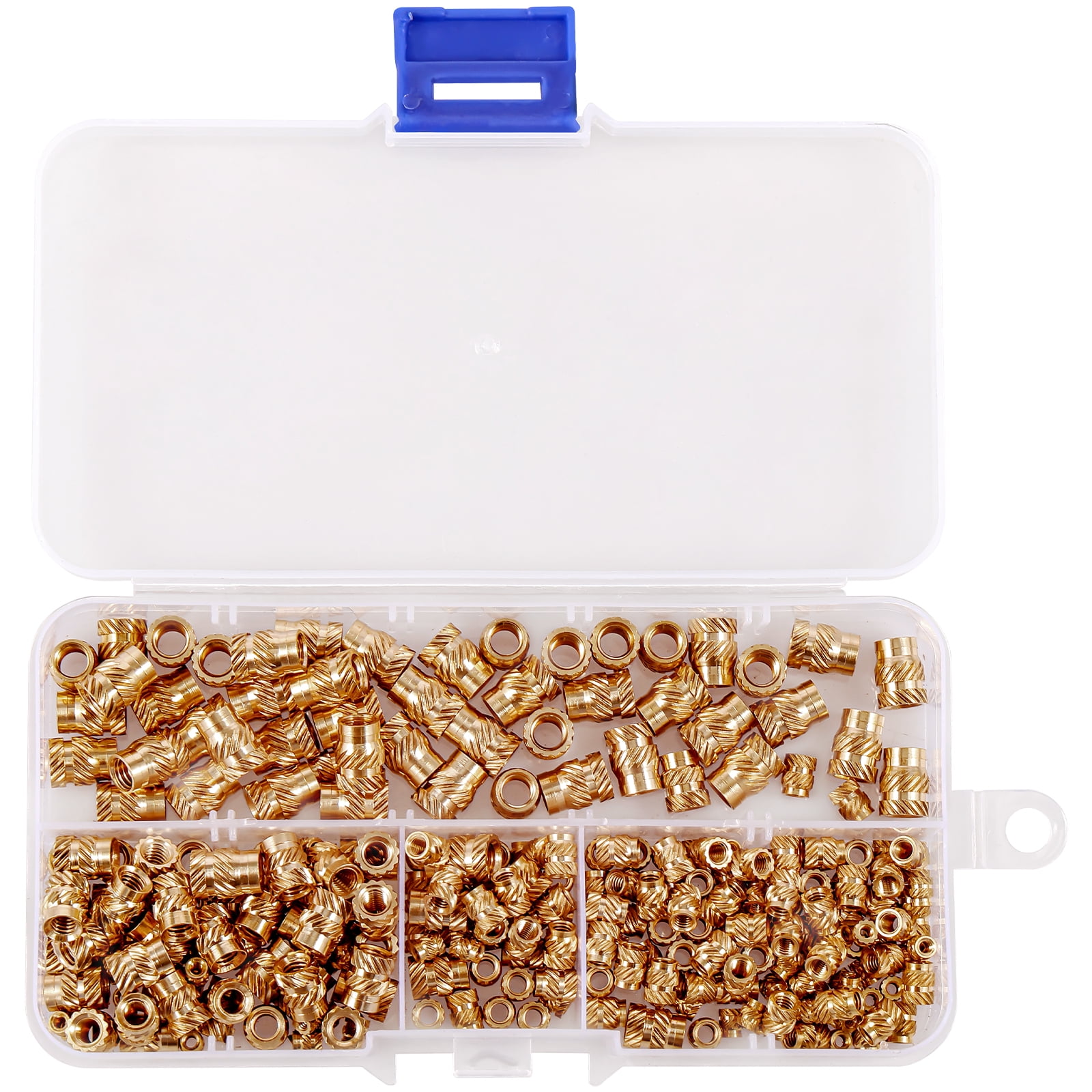 AEVXKHI Copper Nut Set M2 M3 M4 M5 Specification Reverse Spiral ...