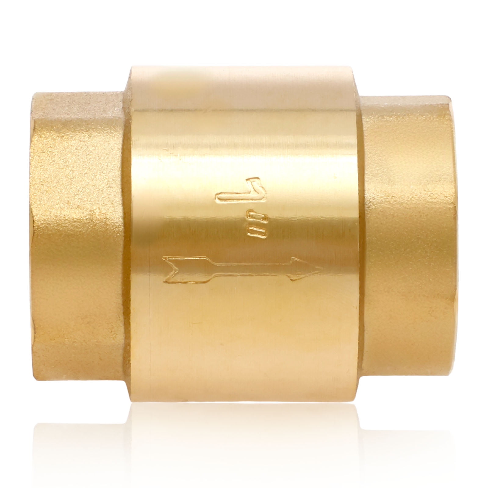 AEVXKHI DN25 Check Valve, 1 Inch Brass One Way Non Return Vertical ...