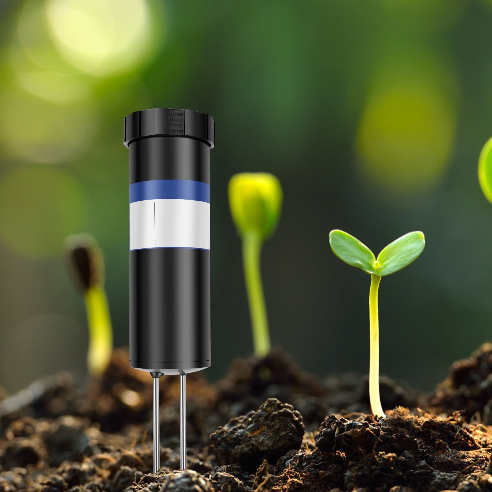 AEVXKHI Digital Soil pH Meter with Calibration Free LCD Display, High ...